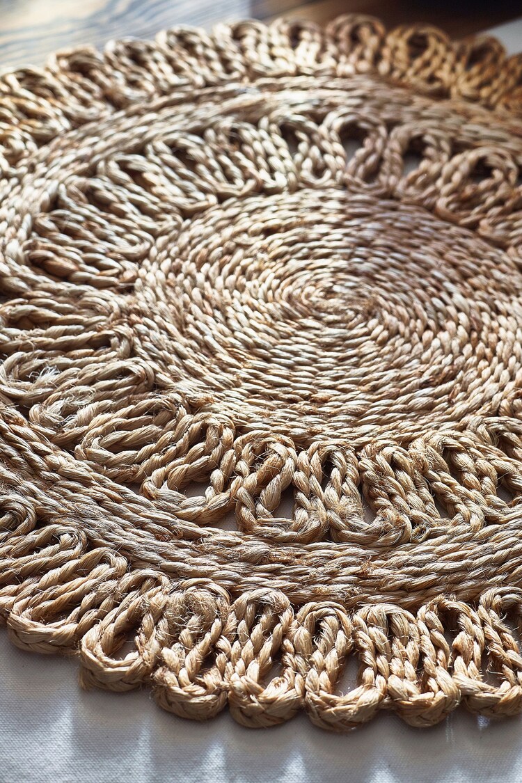 Buy Set of 2 Natural Jute Woven Placemats from the Next UK online shop