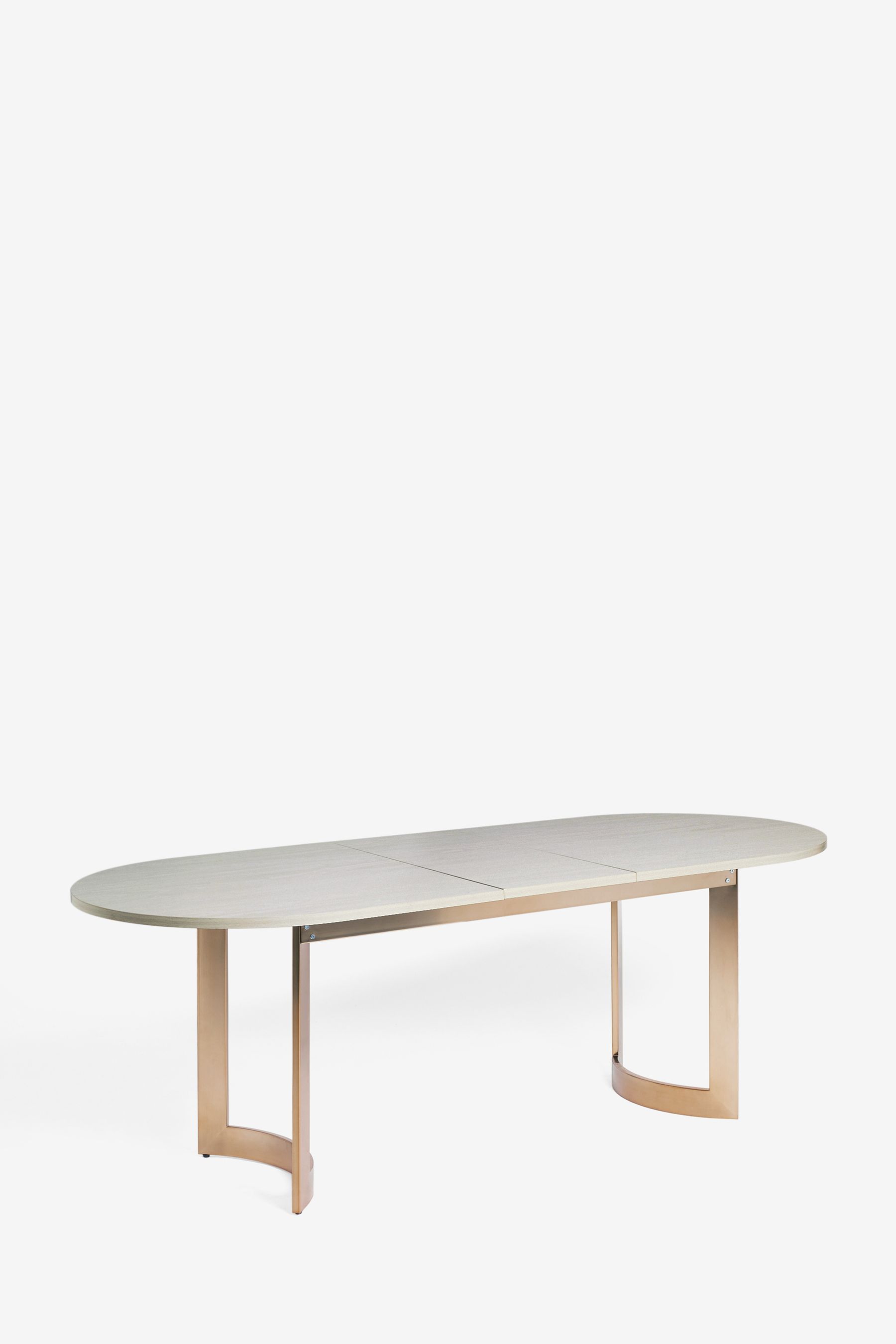 Buy Light Evie Oak Effect 6 to 8 Seater Extending Dining Table from the ...