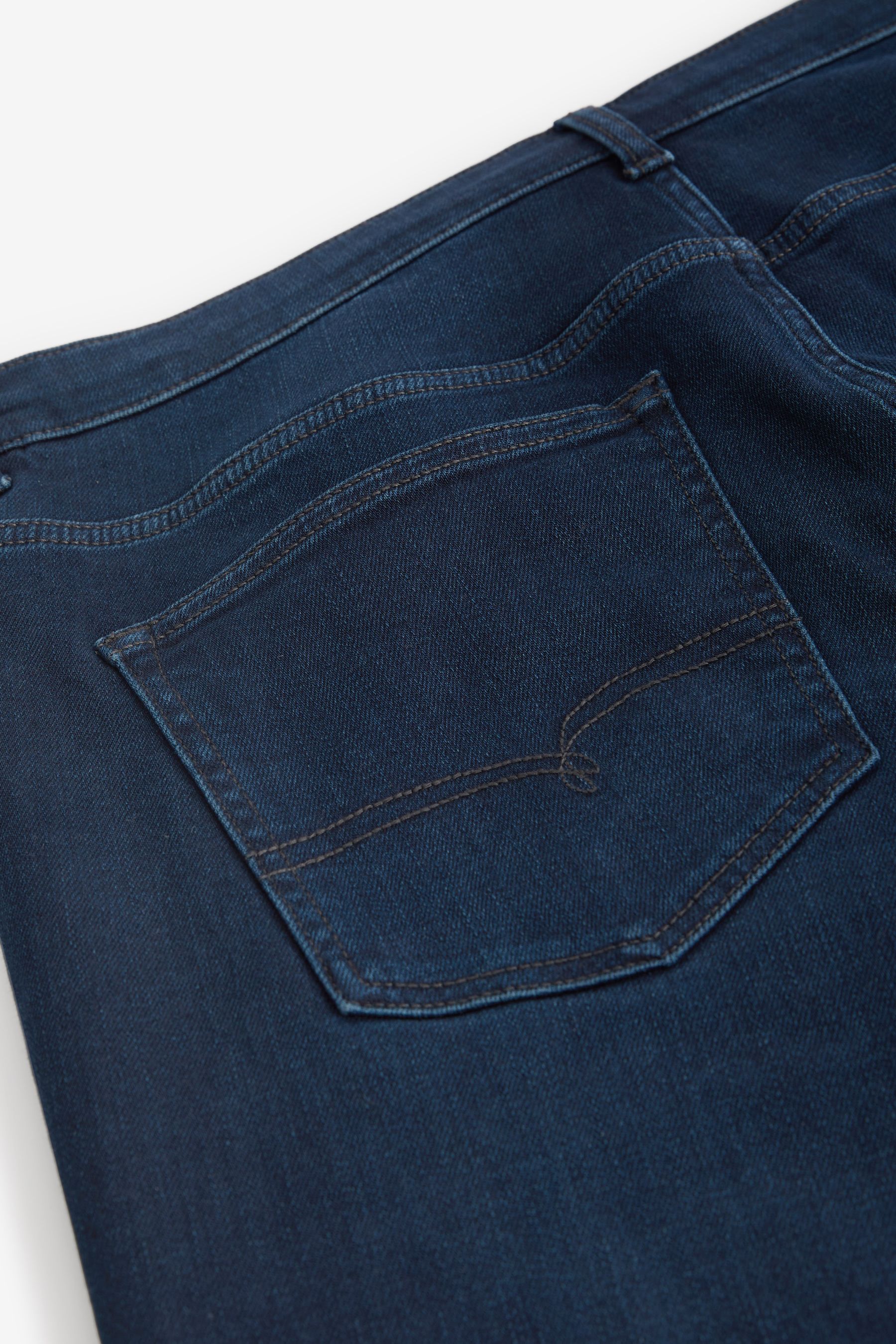 Buy Blue Dark Slim Fit Vintage Stretch Authentic Jeans from the Next UK ...