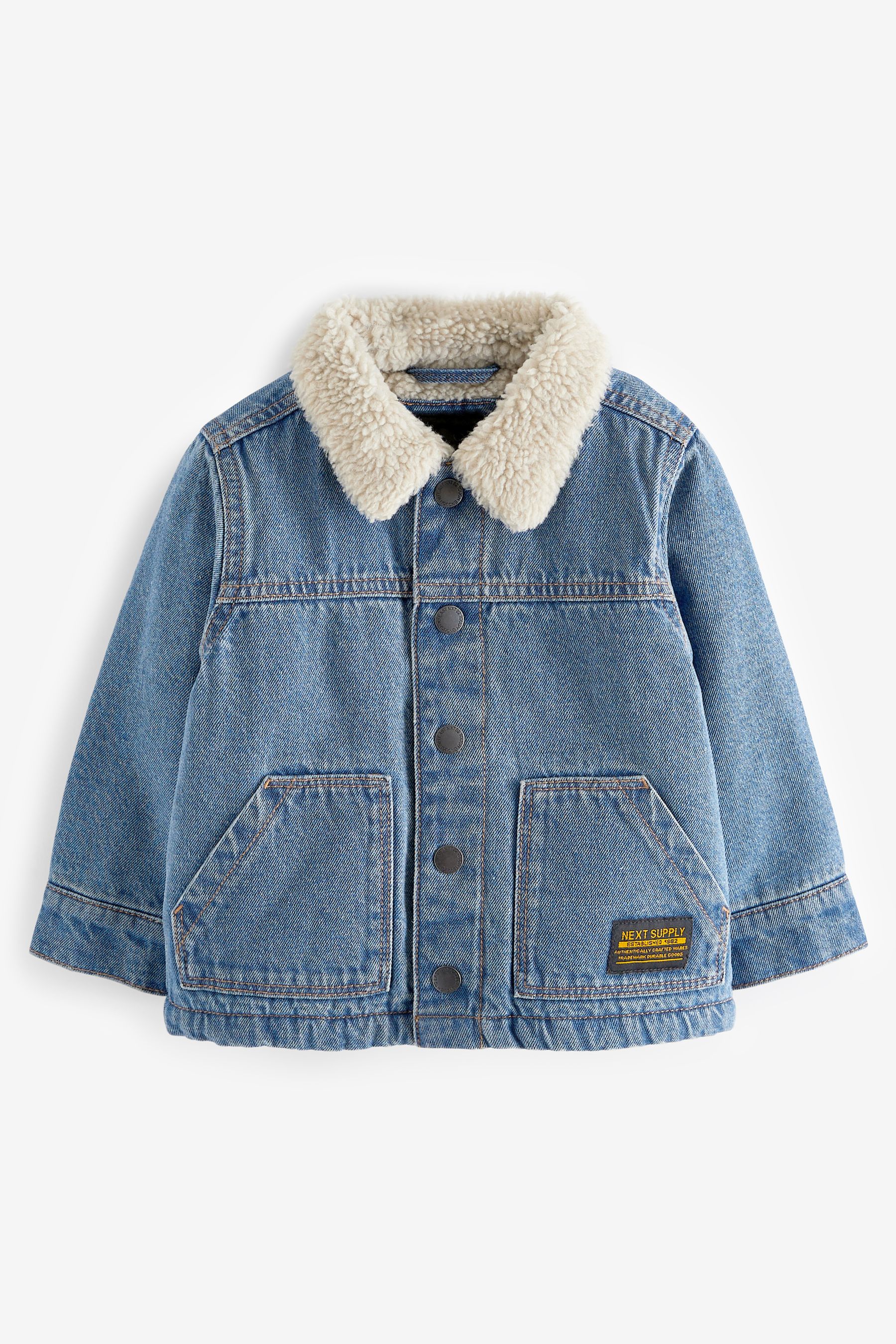 Buy Blue Denim Jacket (3mths-10yrs) from the Next UK online shop