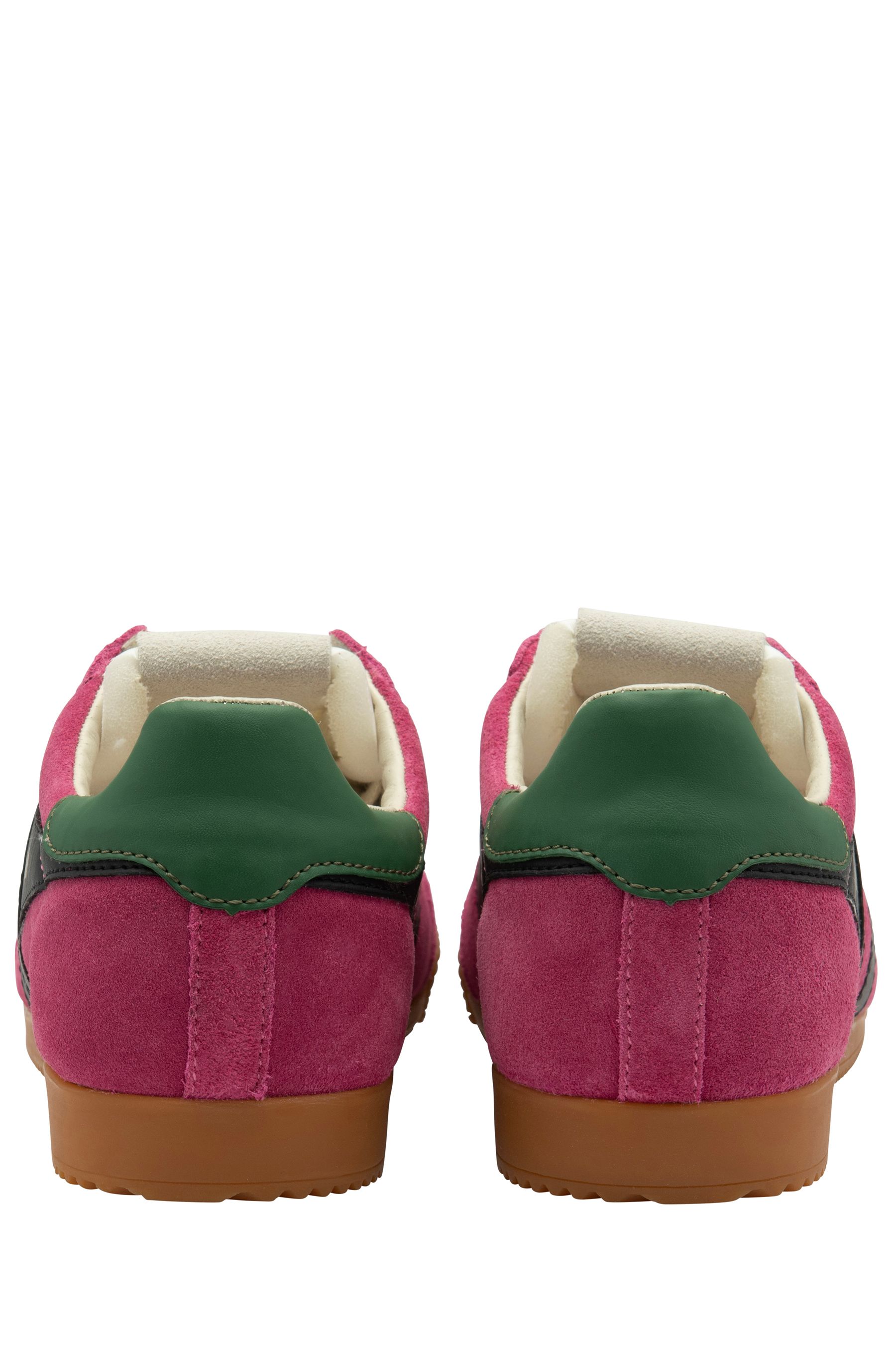 Buy Gola Purple Ladies Elan Suede Lace-Up Trainers from the Next UK ...