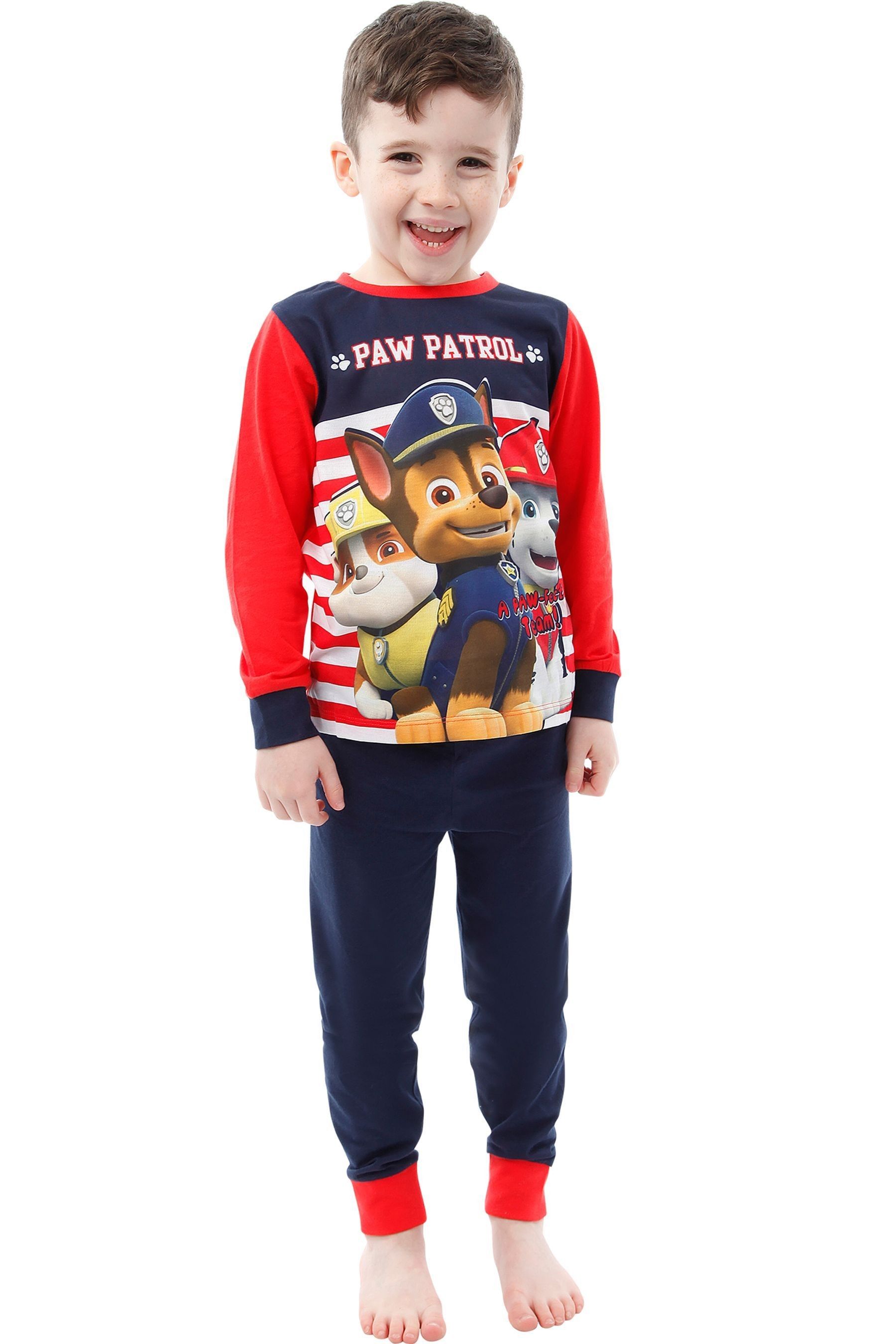Buy Character Black 100% Cotton Paw Patrol Pyjamas from the Next UK ...