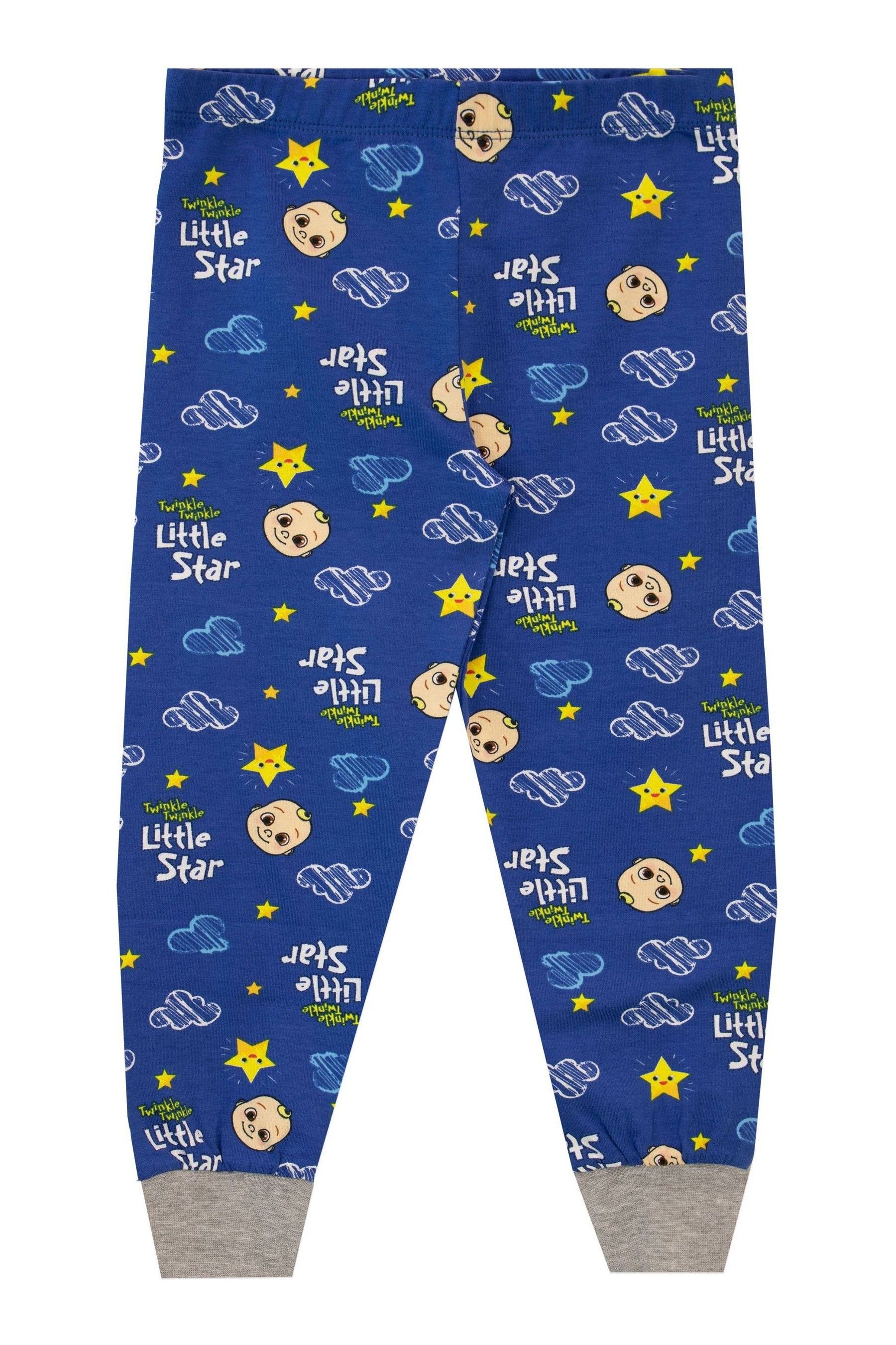 Buy Character Blue Cocomelon Boys CoComelon Snuggle Fit Pyjamas from ...