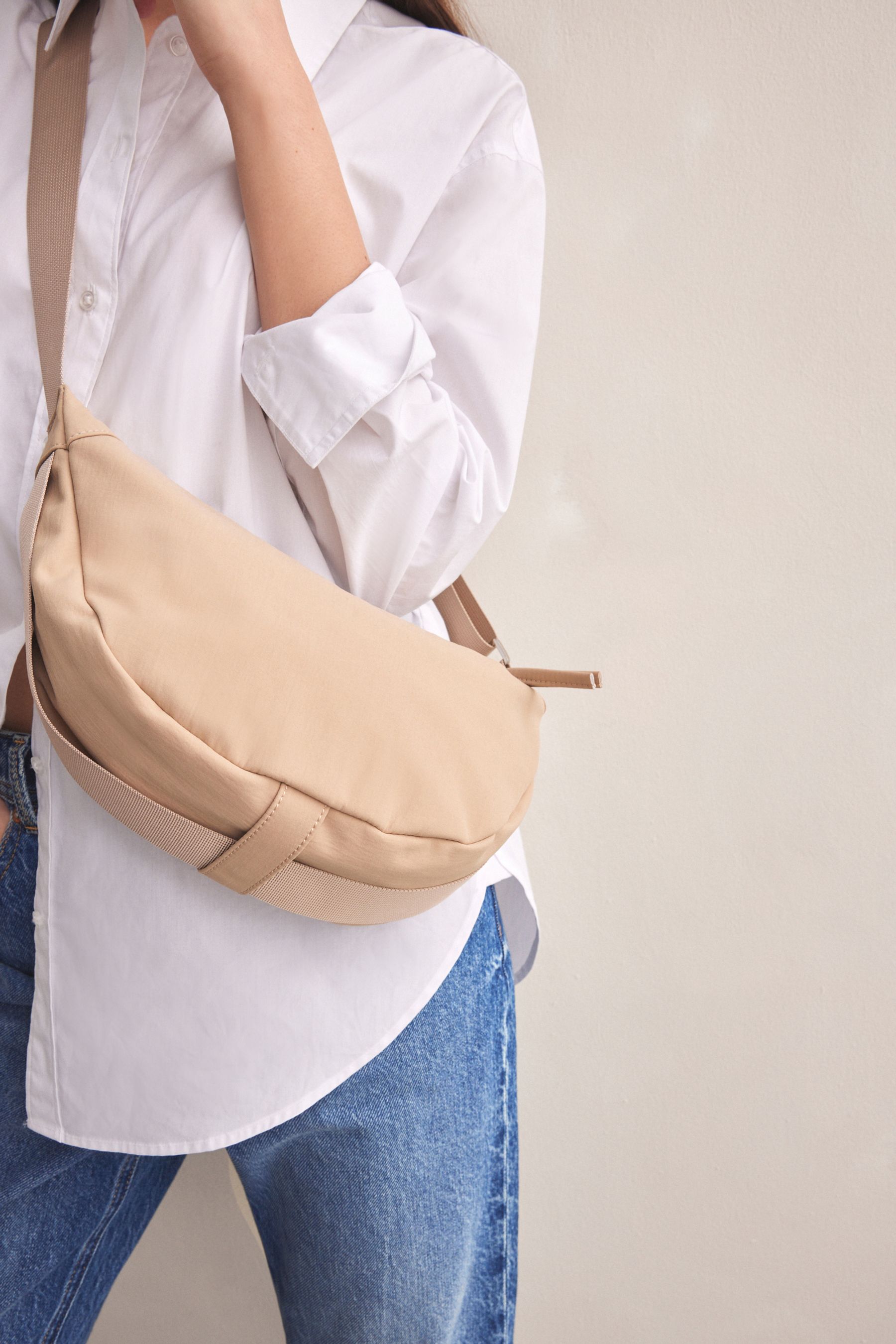 Buy Bone Sling Cross-Body Bag from the Next UK online shop