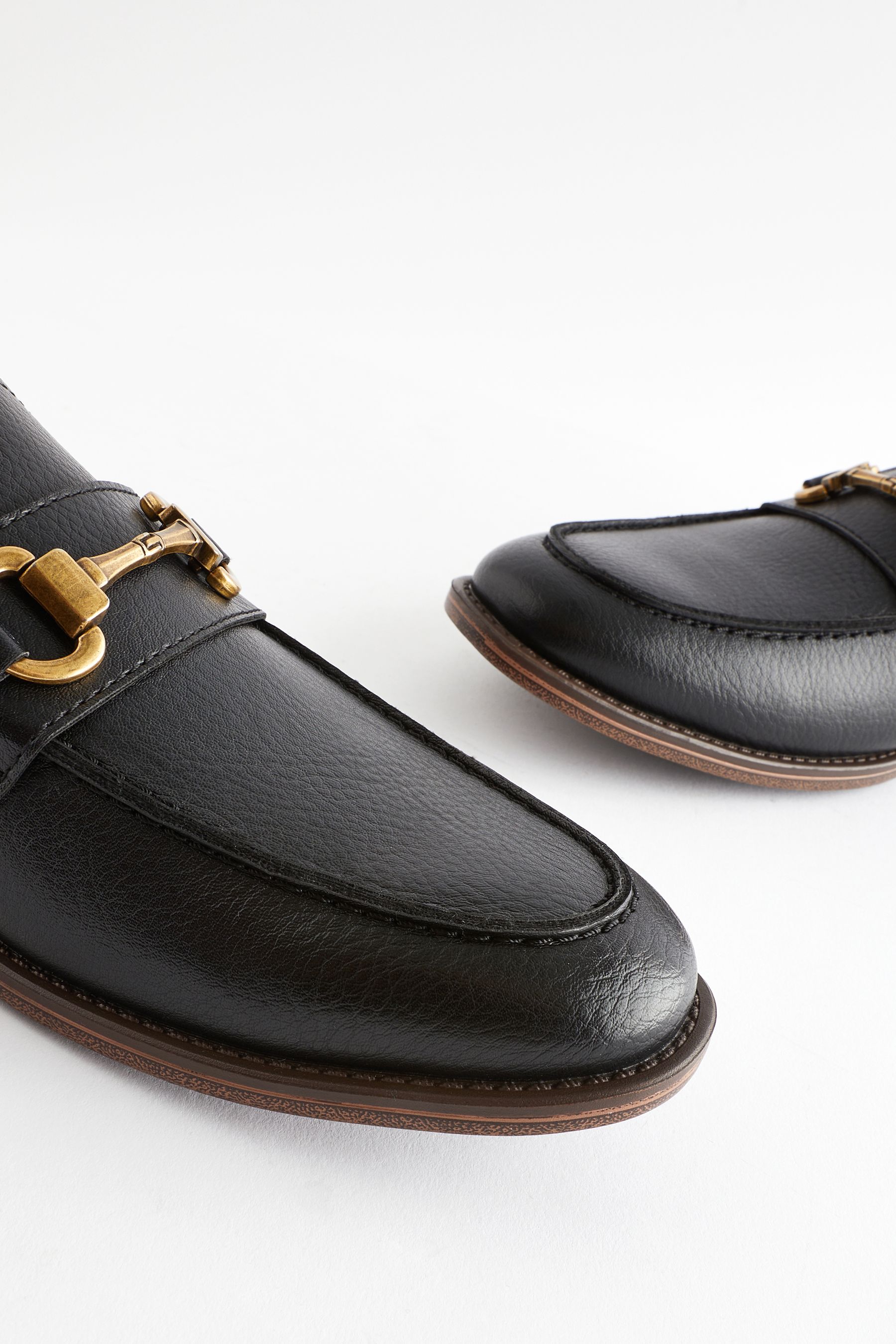 Buy Black Loafers With Snaffle Trim from Next Australia