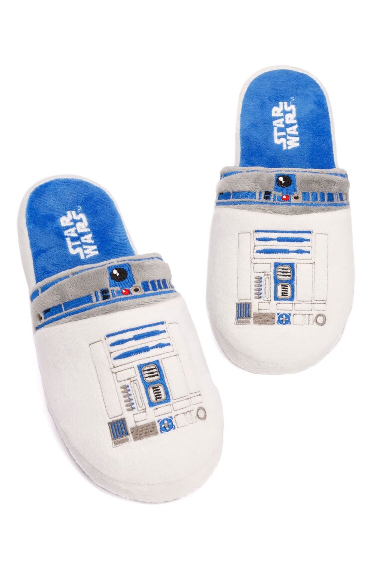 Buy Vanilla Underground White Star Wars Slippers from the Next UK ...