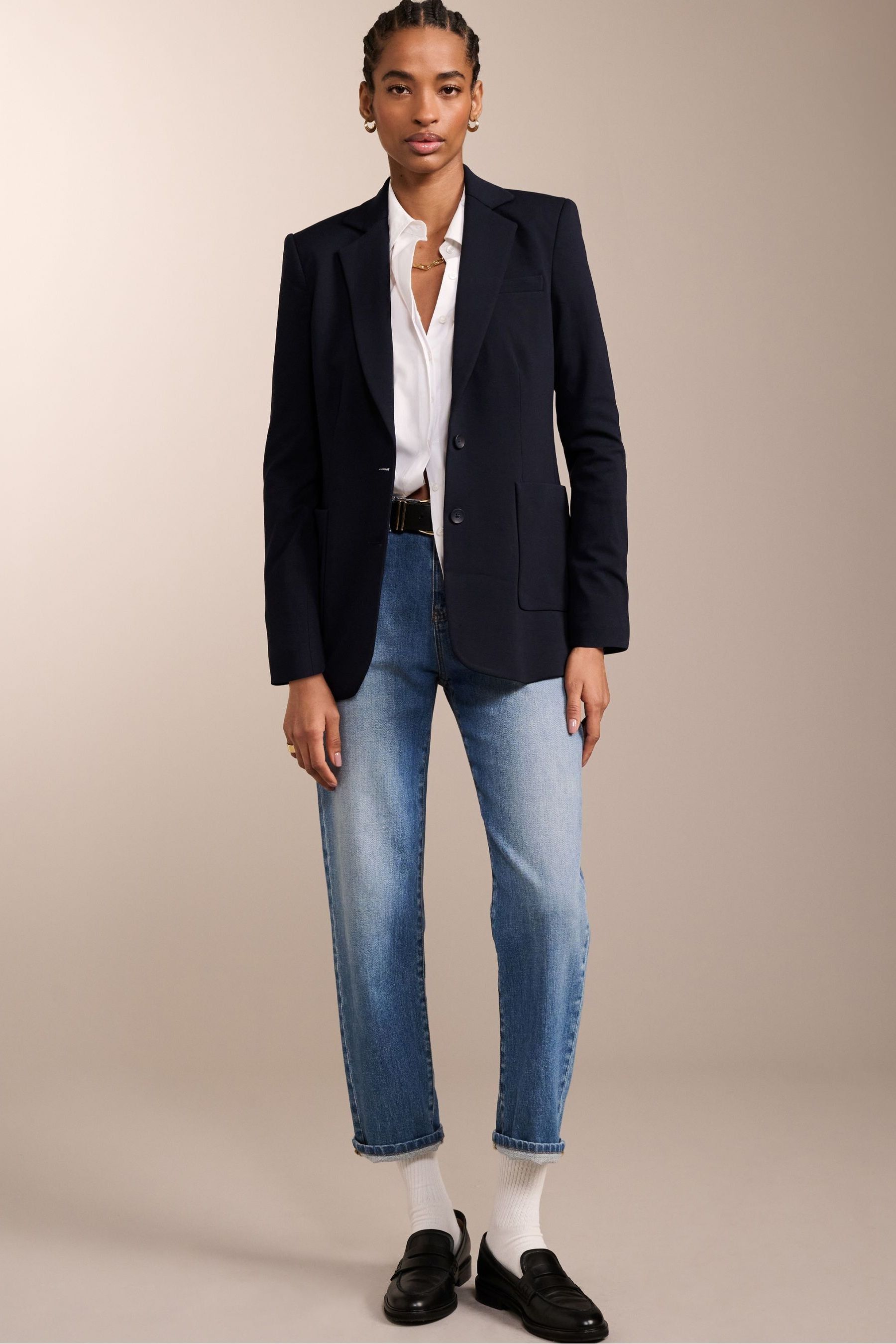 Buy Baukjen Alanis Black Jacket with Lenzing™ Ecovero™ from the Next UK ...