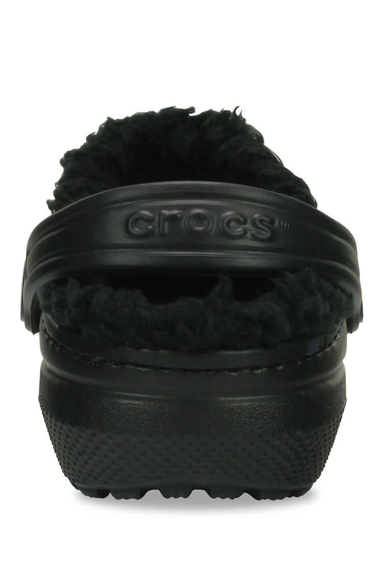 Buy Crocs Black Fluffy Kids Lined Clogs from the Next UK online shop