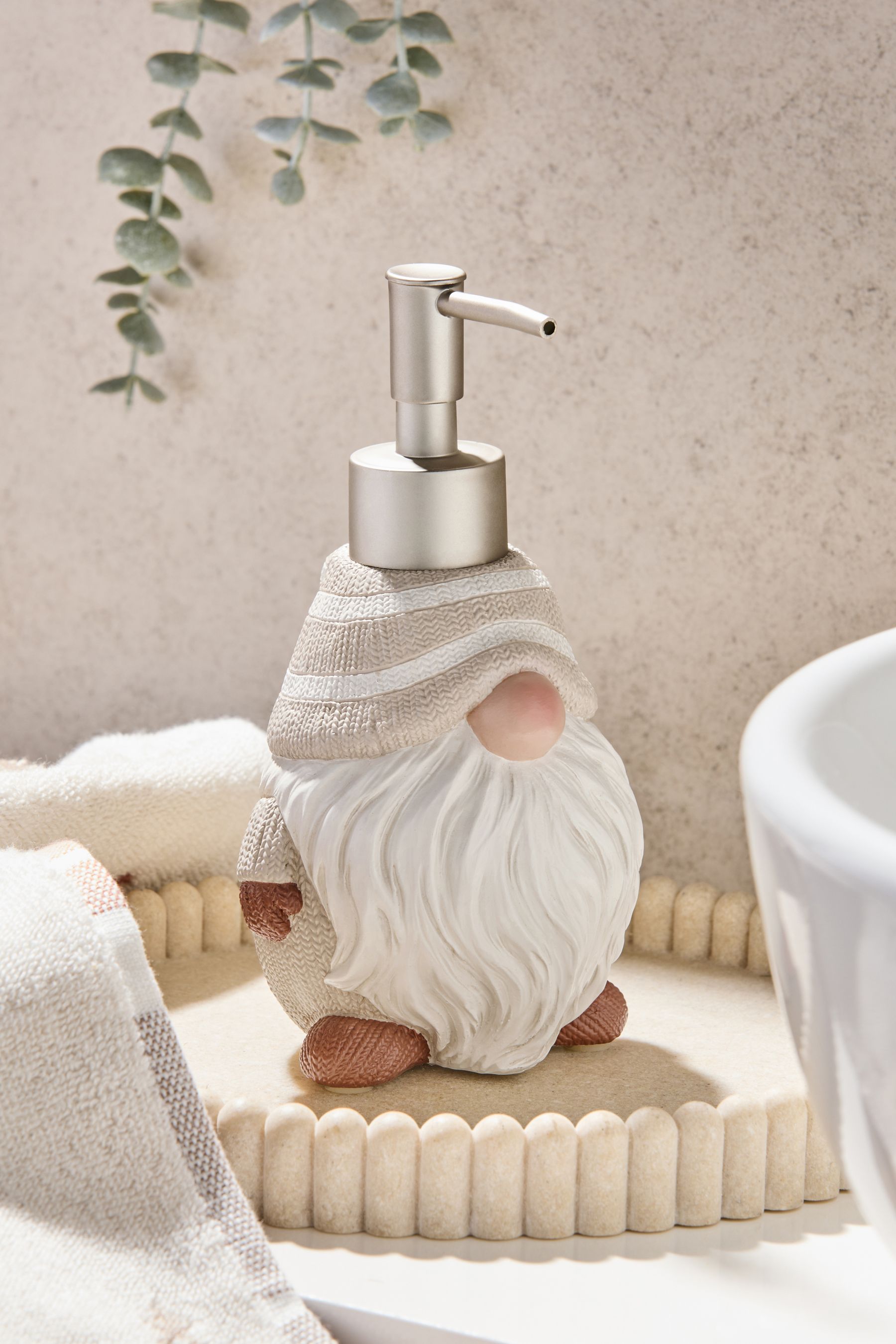 Buy Natural Gonk Christmas Soap Dispenser from the Next UK online shop