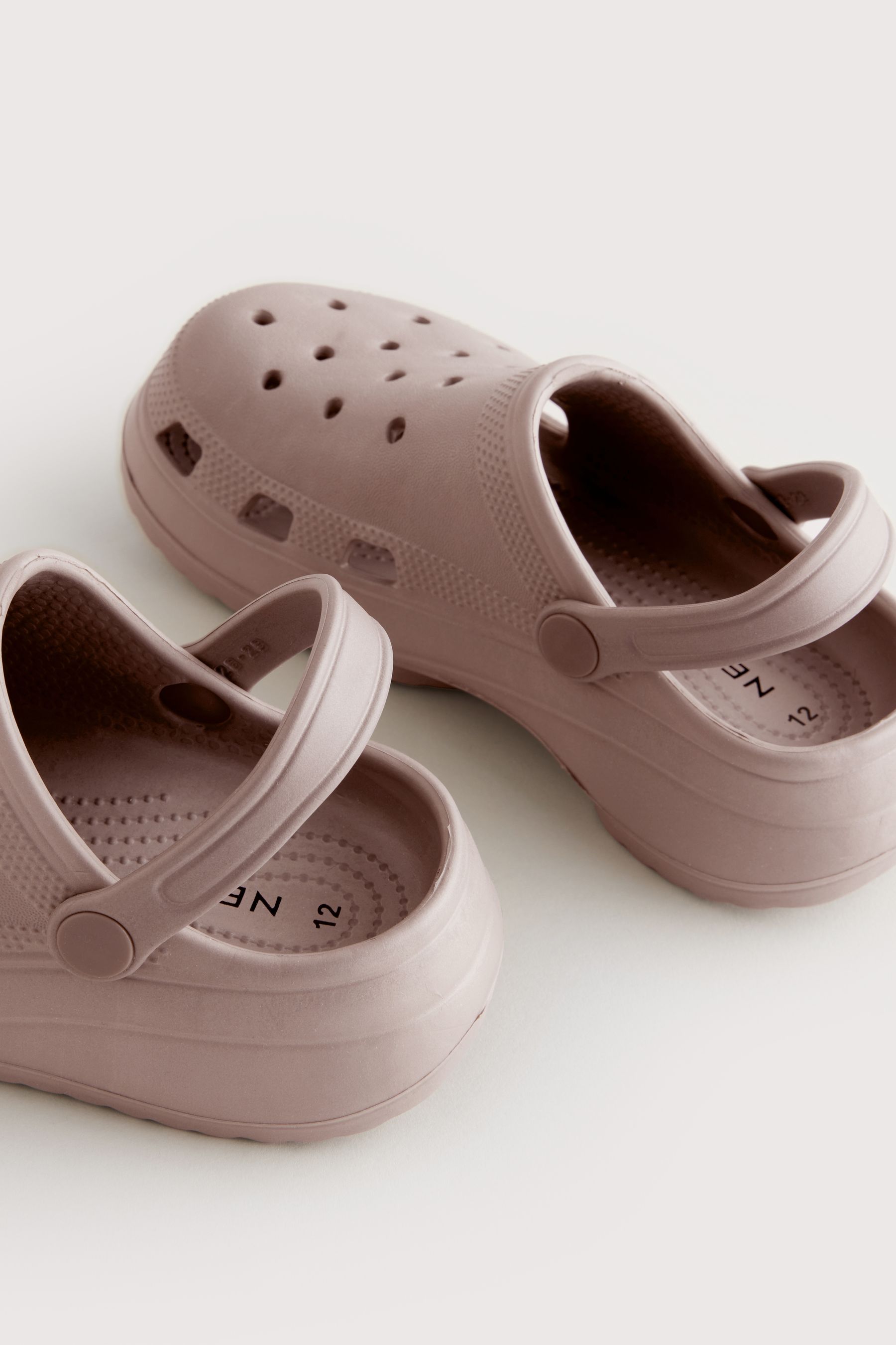 Buy Taupe Brown Chunky Clogs from the Next UK online shop