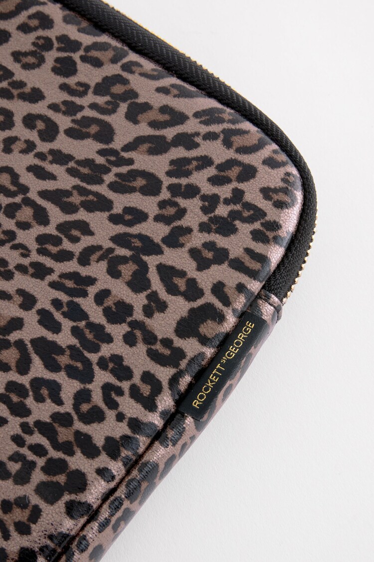 Buy Rockett St George Leopard Print Laptop Case from the Next UK online ...