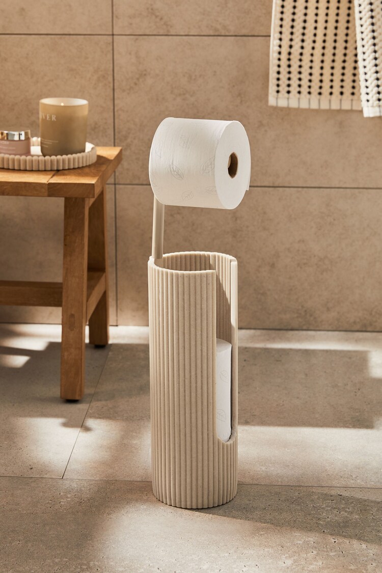 Buy Natural Rib Toilet Roll Holder from the Next UK online shop