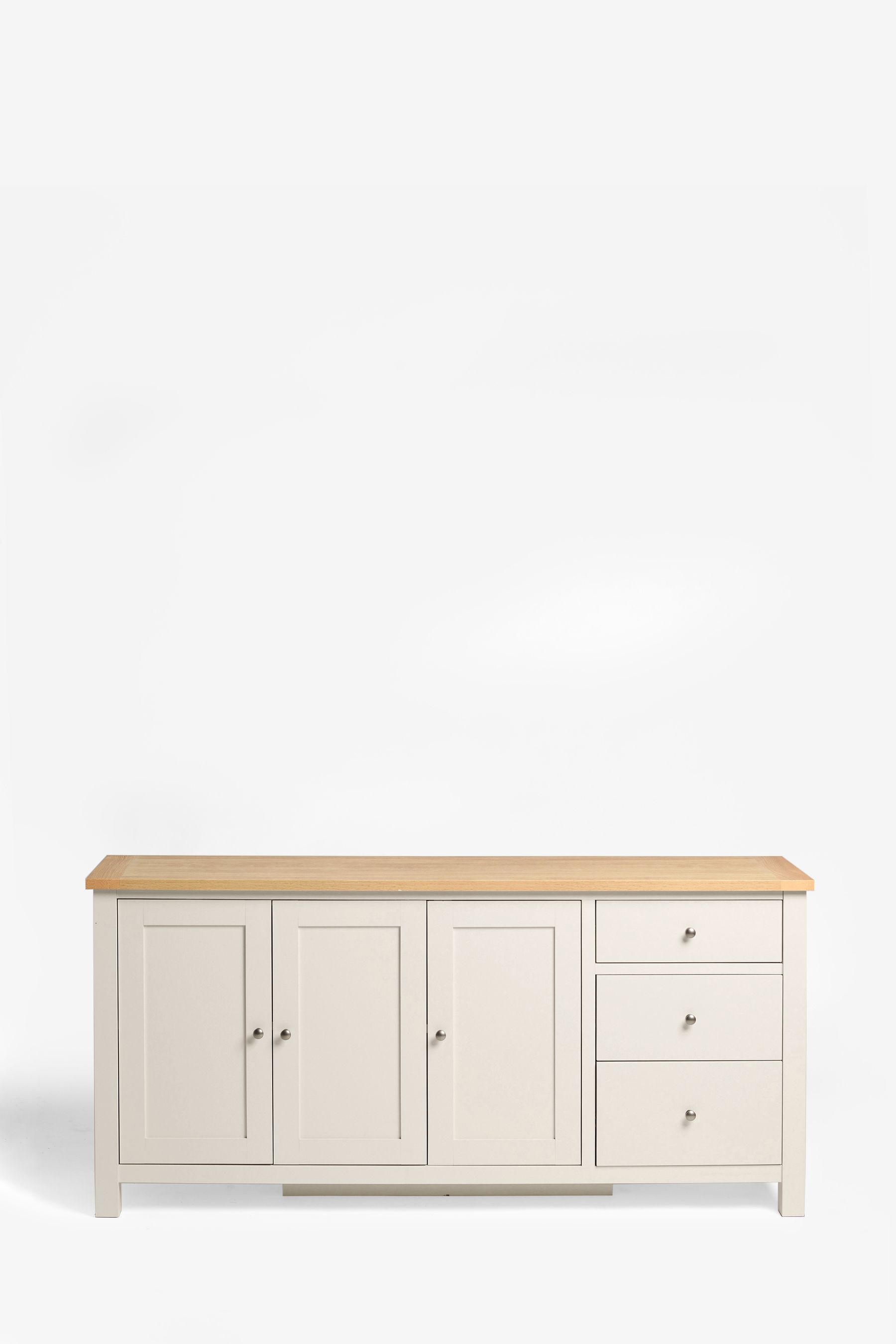 Buy Cream Malvern Oak Effect Extra Large Sideboard from the Next UK ...