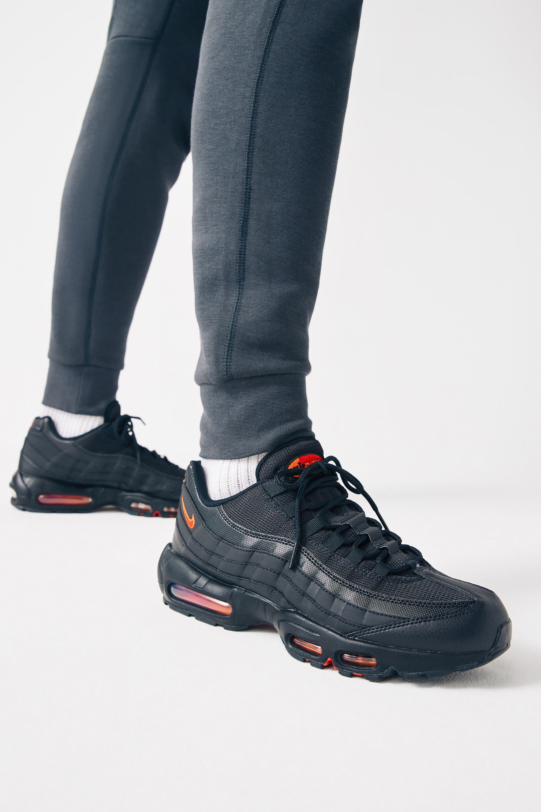 Buy Nike Grey/Orange Air Max 95 Trainers from the Next UK online shop
