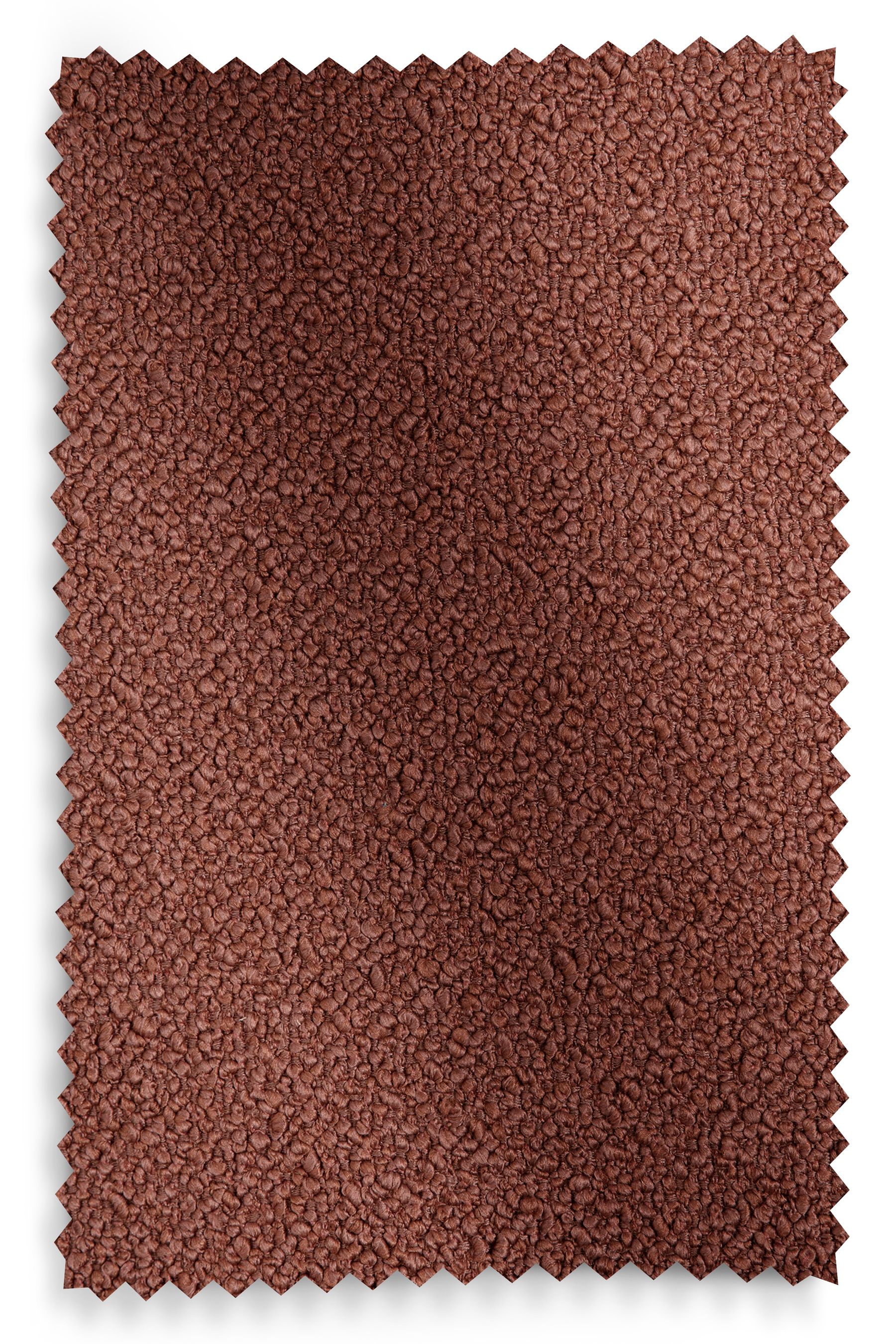 Buy Set of 2 Casual Boucle Rust Brown Newman Black Leg Dining Chairs ...