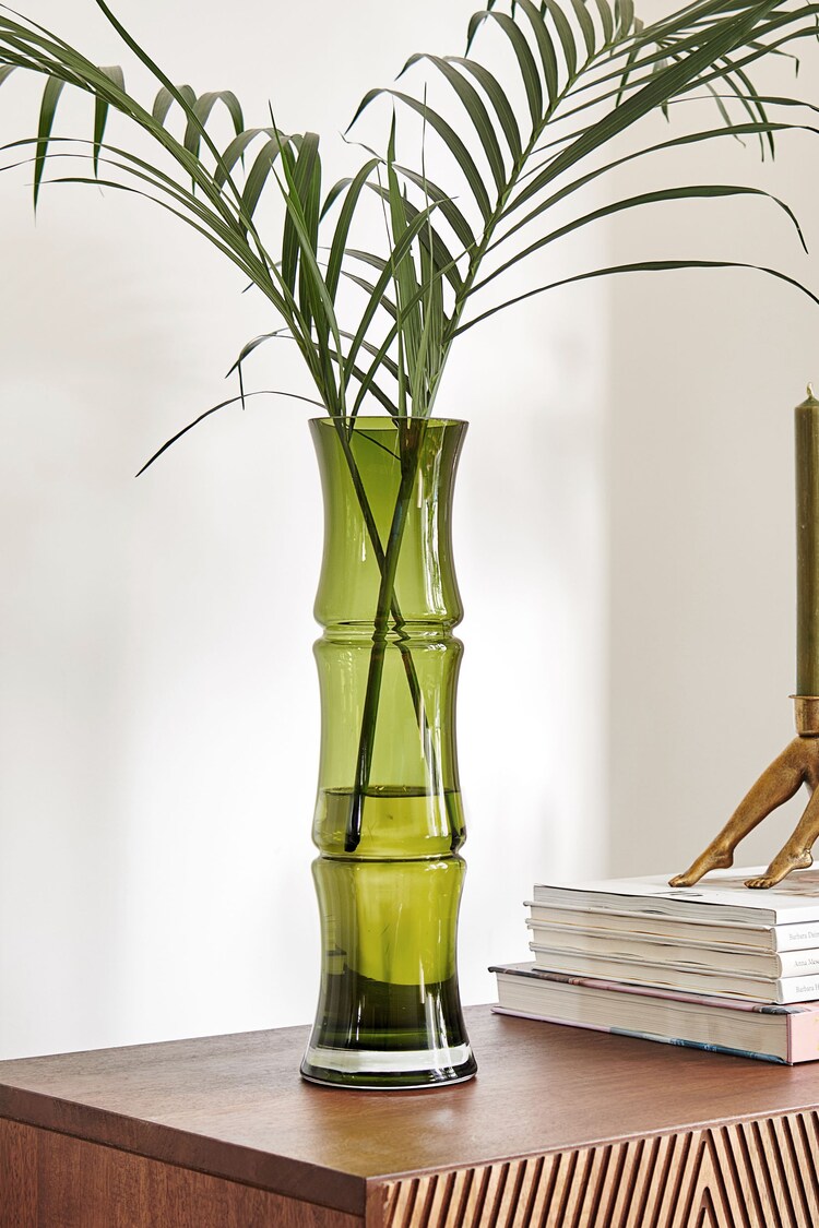 Buy Rockett St George Green Large Bamboo Vase from the Next UK online shop
