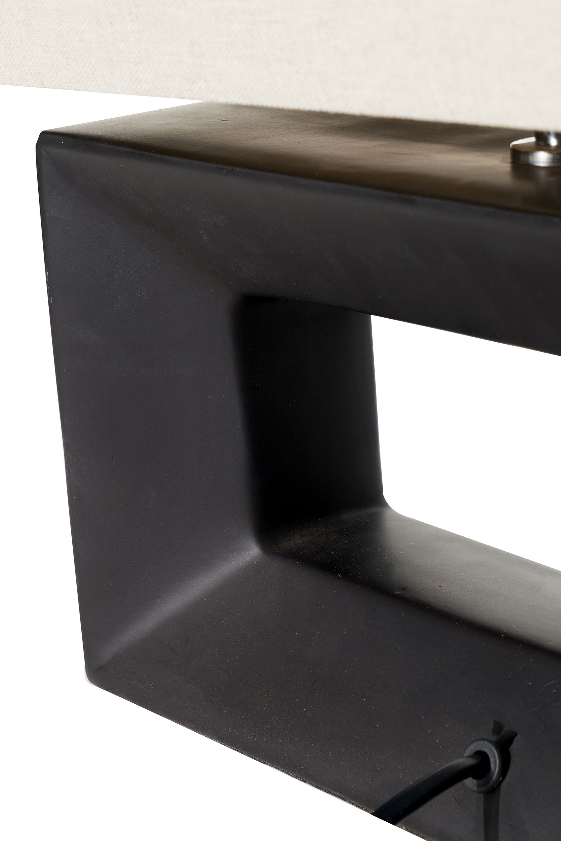 Buy Pacific Black Block Ceramic Rectangular Table Lamp from the Next UK ...