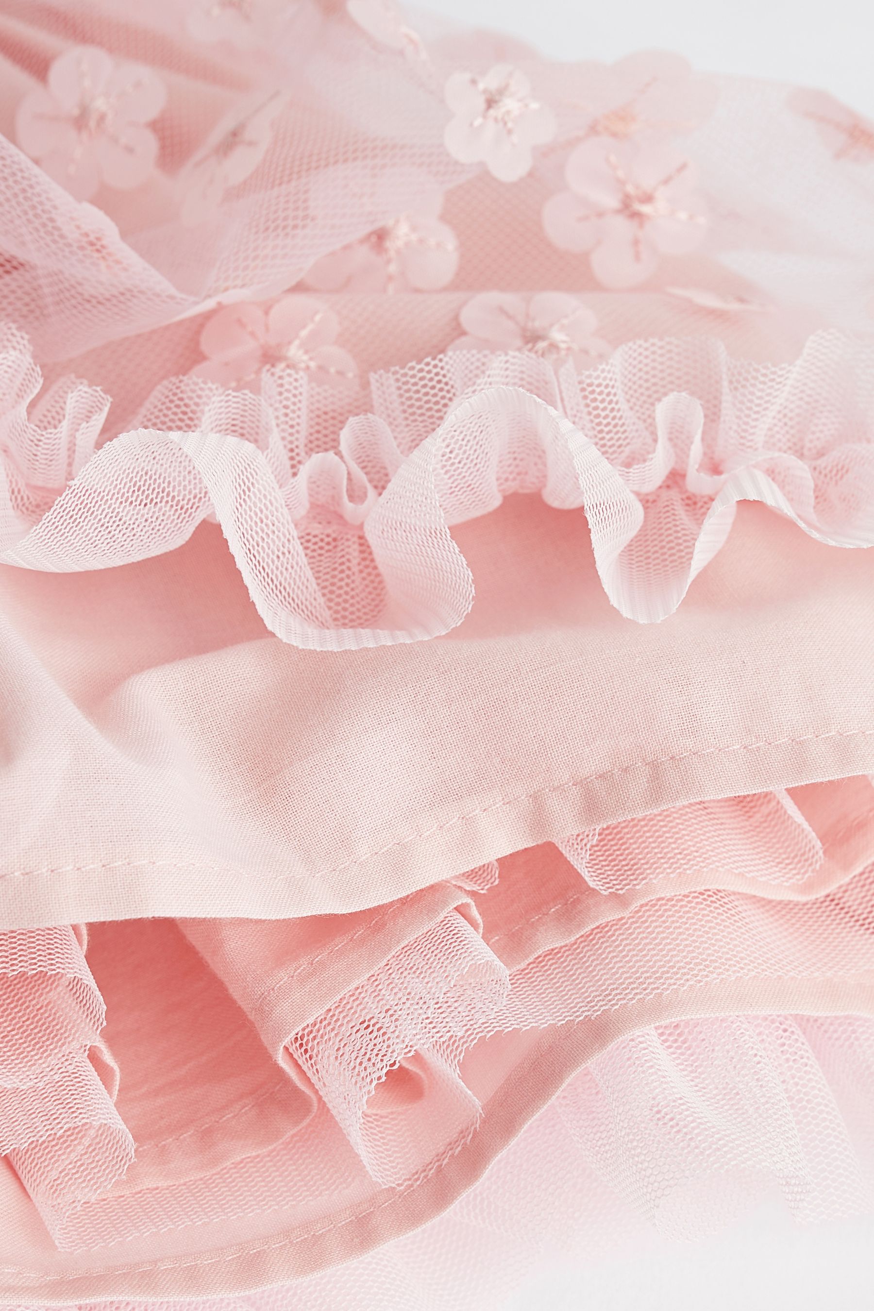 Buy Pink 3D Flowers Baby Occasion Dress (0mths-2yrs) from the Next UK ...