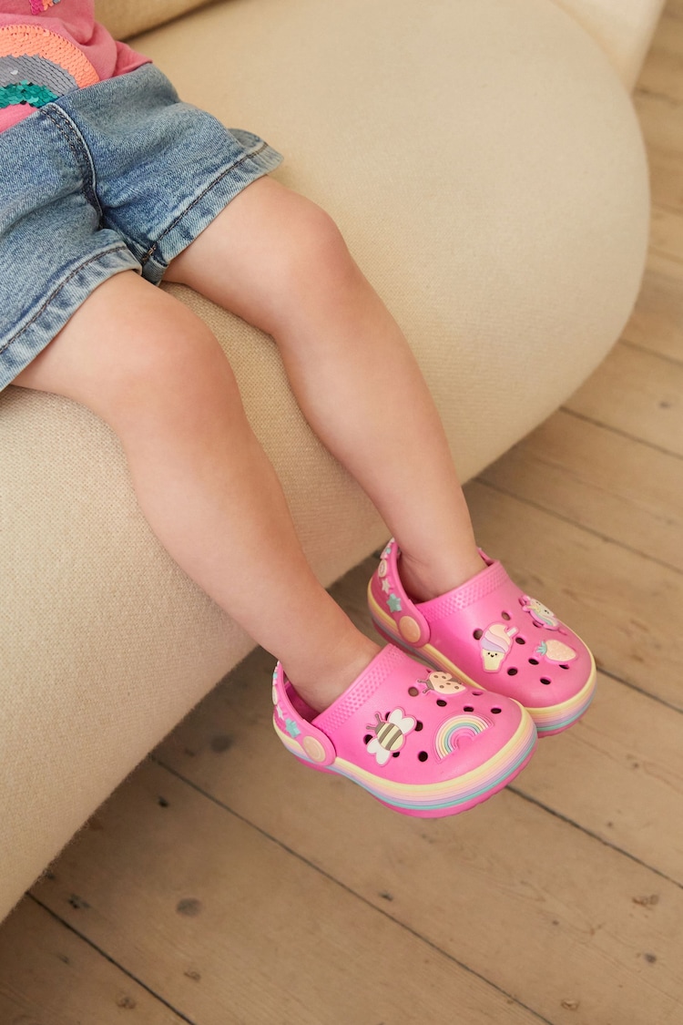 Buy Pink Character Clogs from the Next UK online shop