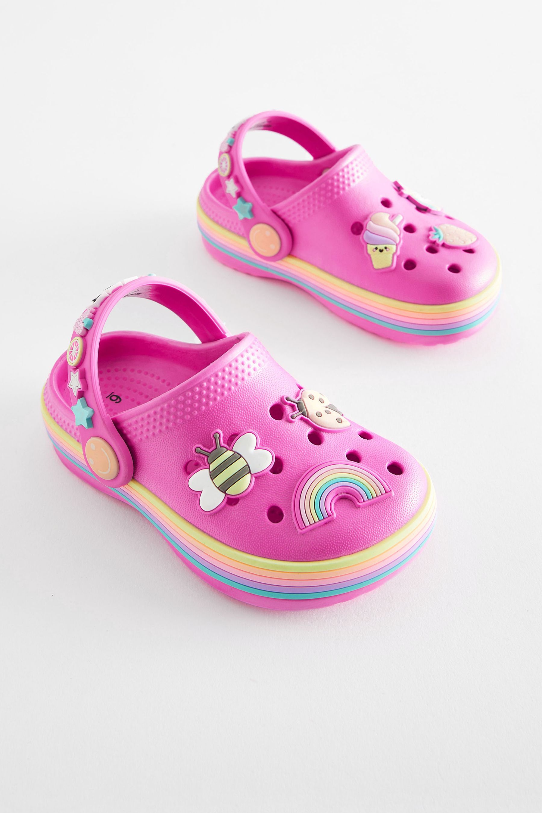 Buy Pink Character Clogs from the Next UK online shop