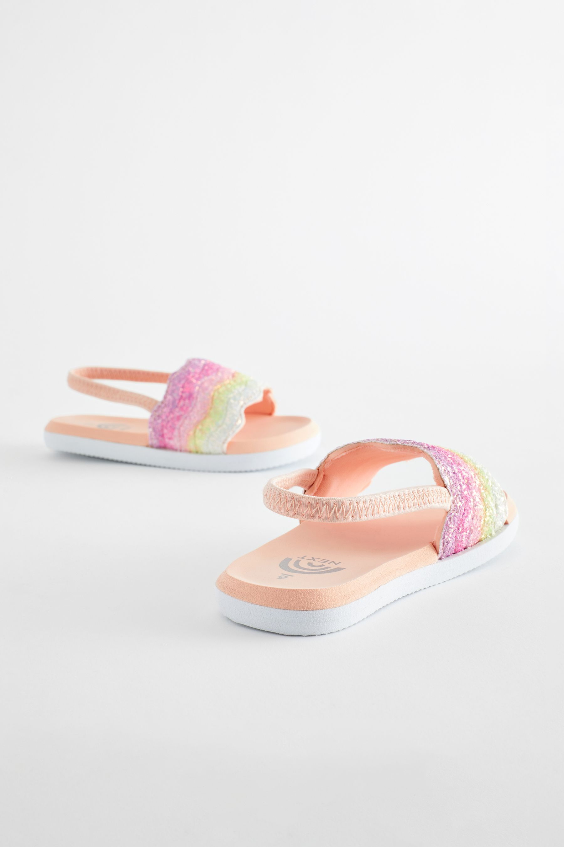 Buy Multi Glitter Rainbow Sliders from the Next UK online shop