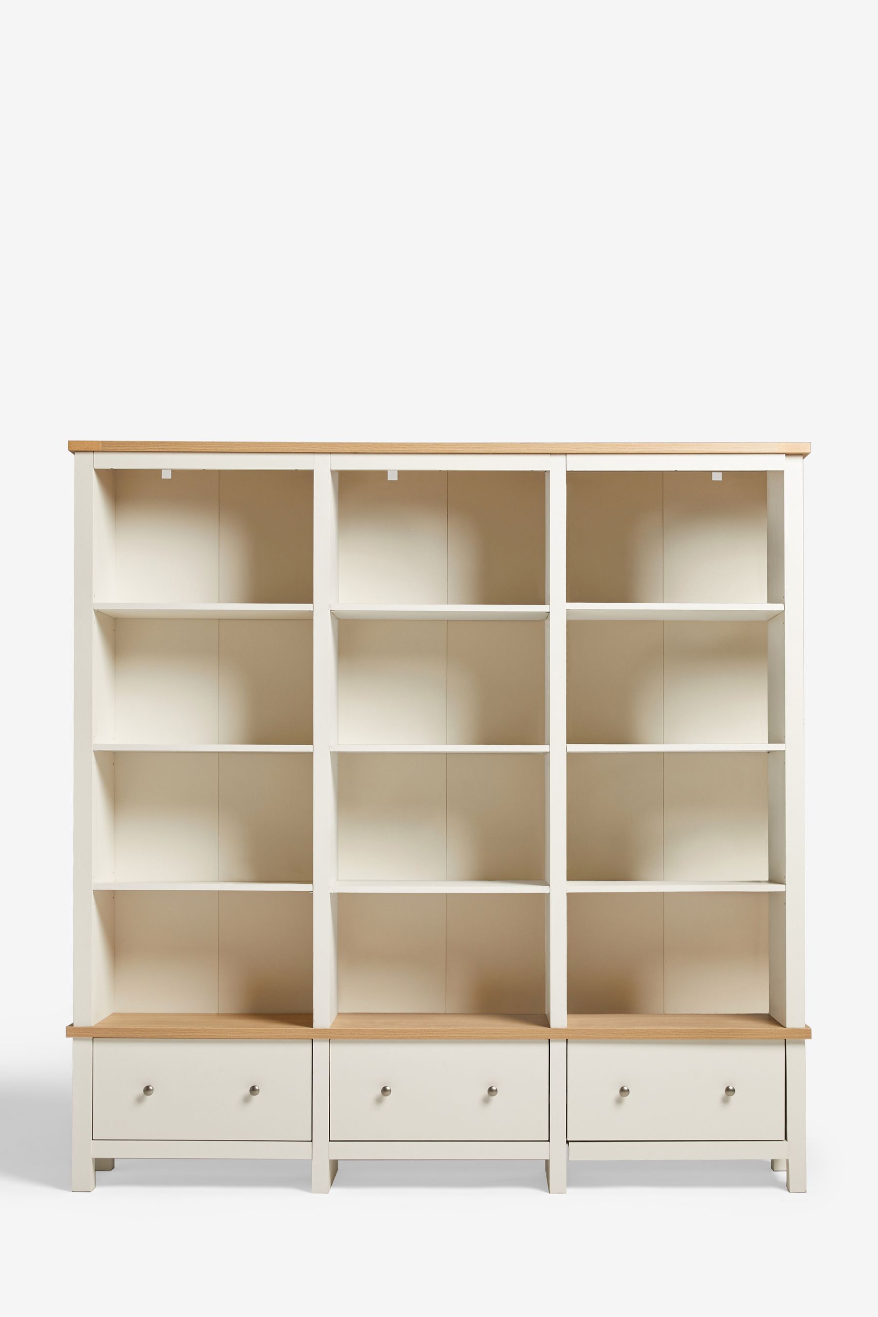 Buy Cream Malvern Superwide Bookcase Shelf from the Next UK online shop