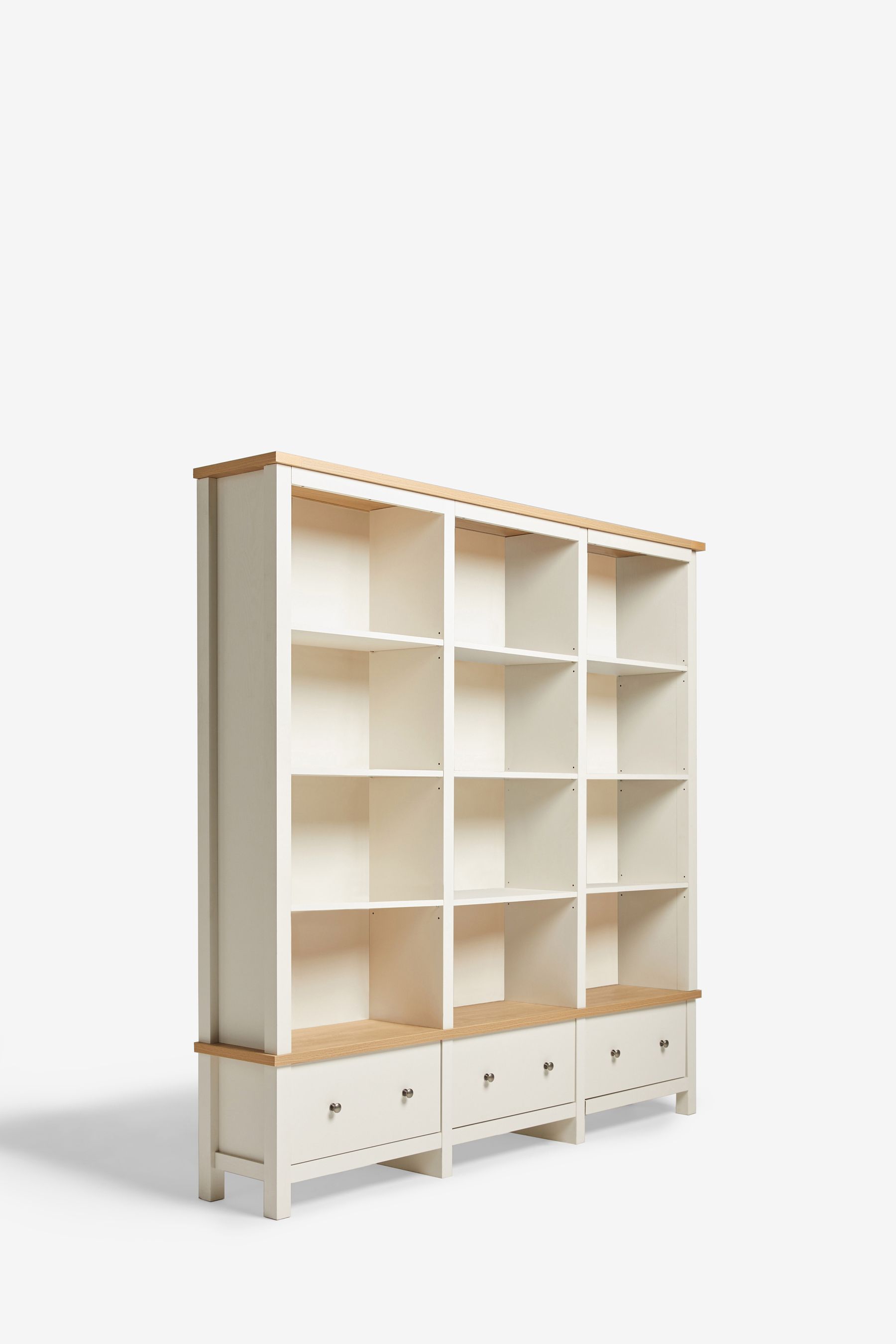 Buy Cream Malvern Superwide Bookcase Shelf from the Next UK online shop