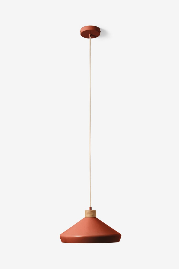 Buy MADE.COM Terracotta Albert Pendant Ceiling Light from the Next UK ...