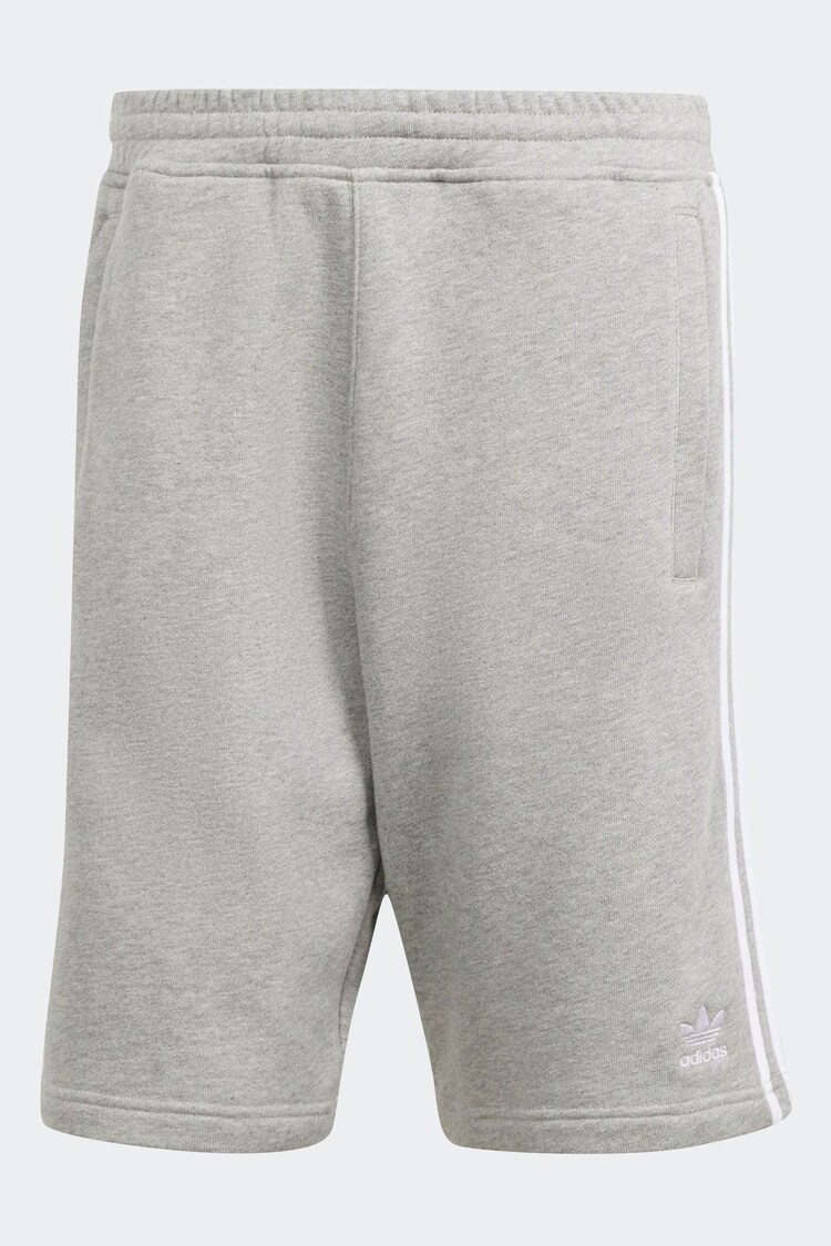 Buy adidas Grey 100% Cotton Adicolor 3-Stripes Shorts from the Next UK ...