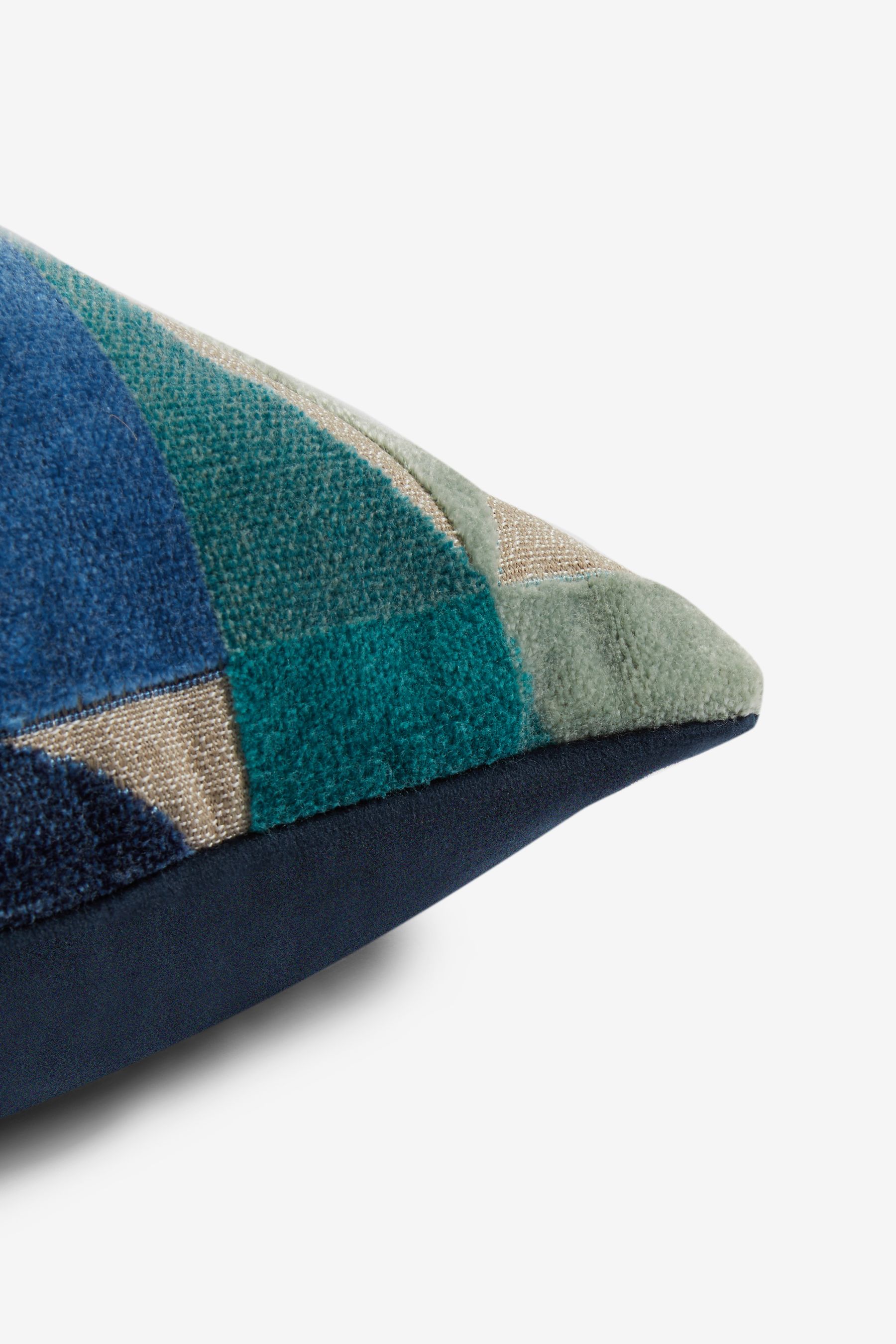 Buy Multi 40 x 59cm Cut Velvet Jester Oblong Cushion from the Next UK ...