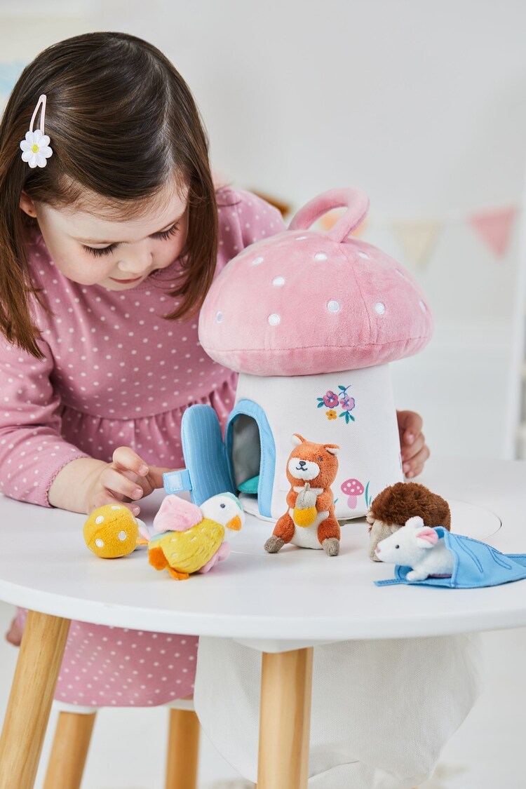 Buy JoJo Maman Bébé Pink Soft Toadstool Play Set from the Next UK ...