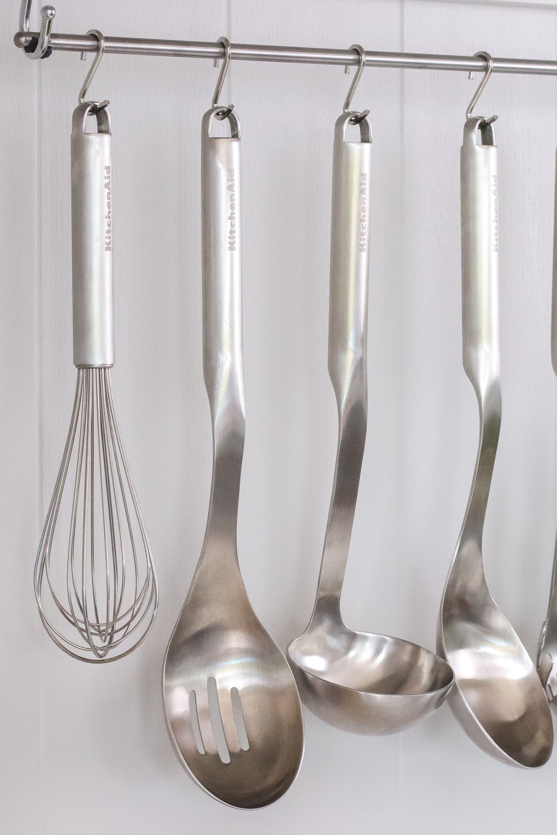 Buy Kitchen Aid Premium Stainless Steel Slotted Spoon from the Next UK ...