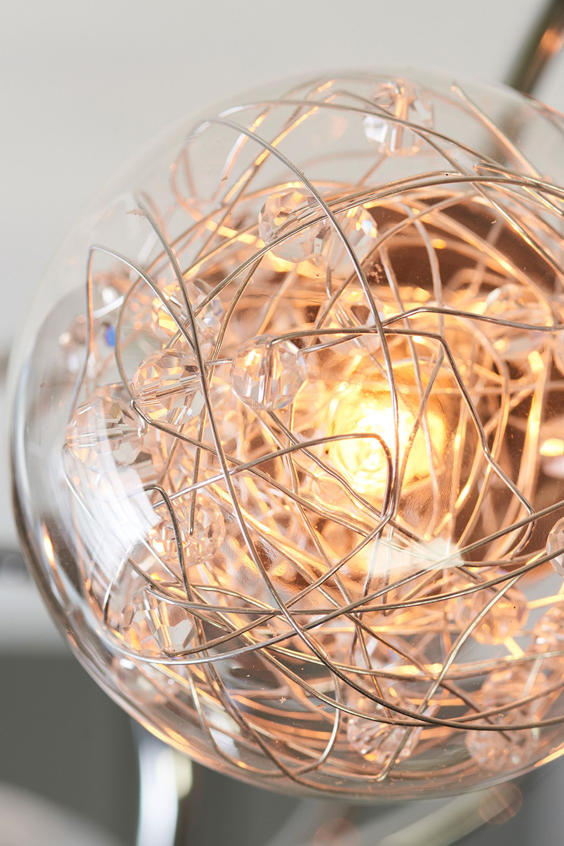 Buy Gallery Home Chrome Albert 6 Bulb Ceiling Light from the Next UK ...