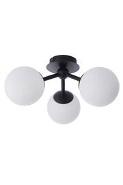 Buy Gallery Home Black Kent 3 Bulb Bathroom Ceiling Light from the Next ...