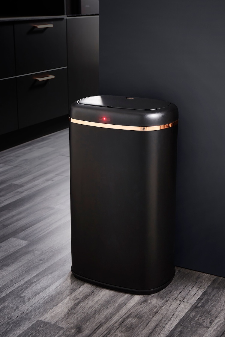 Buy Tower Black Cavaletto 58L Square Sensor Bin from the Next UK online ...