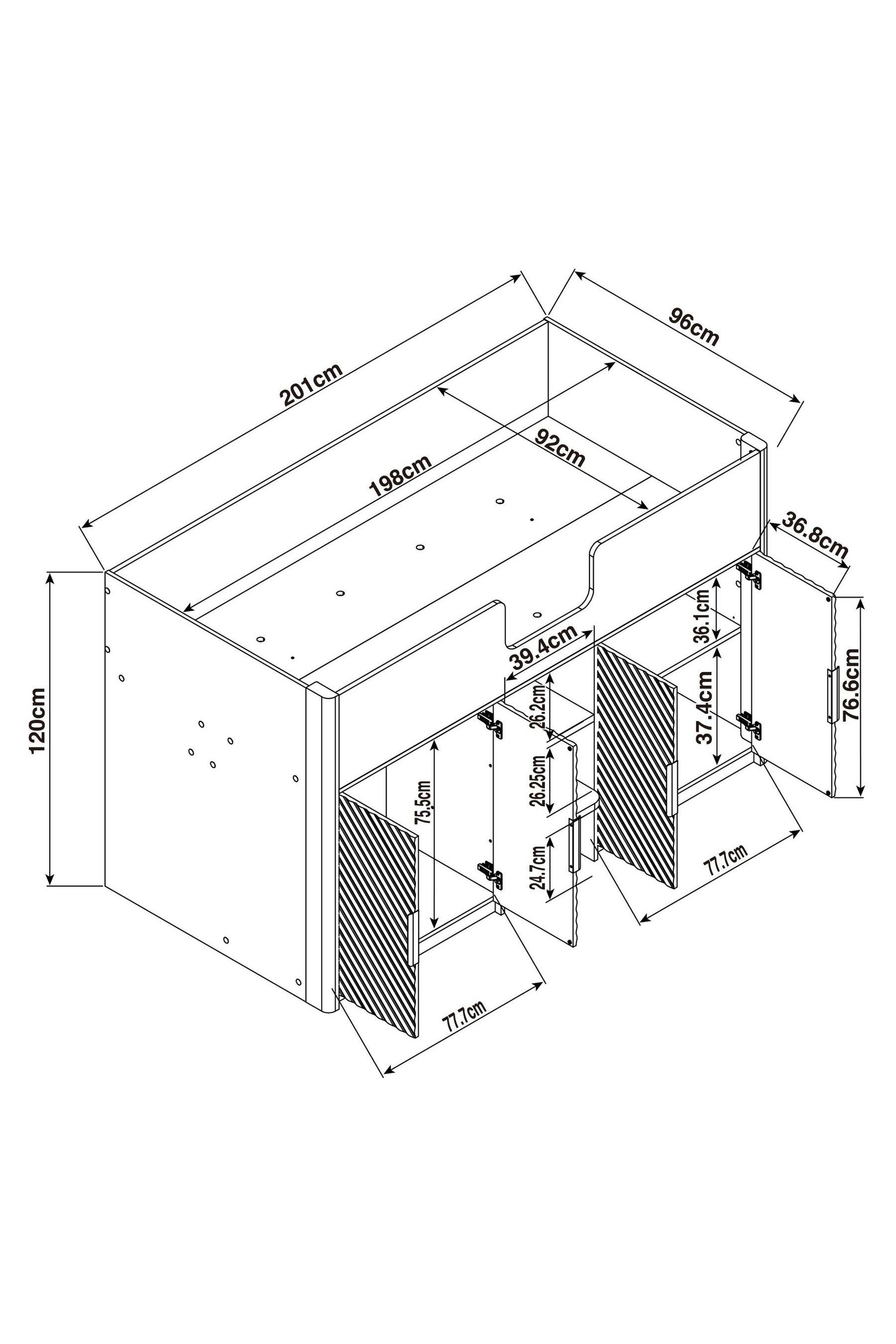 Buy White Valencia Junior Kids Storage Cabin Bed Frame from the Next UK ...
