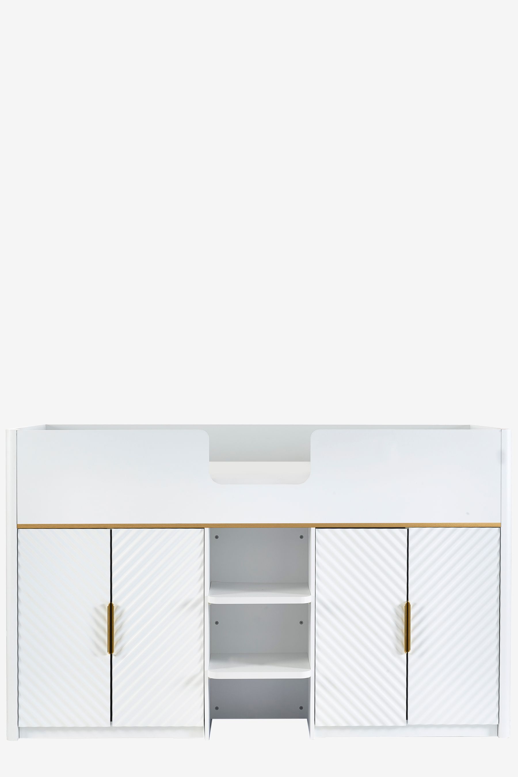 Buy White Valencia Junior Kids Storage Cabin Bed Frame from the Next UK ...