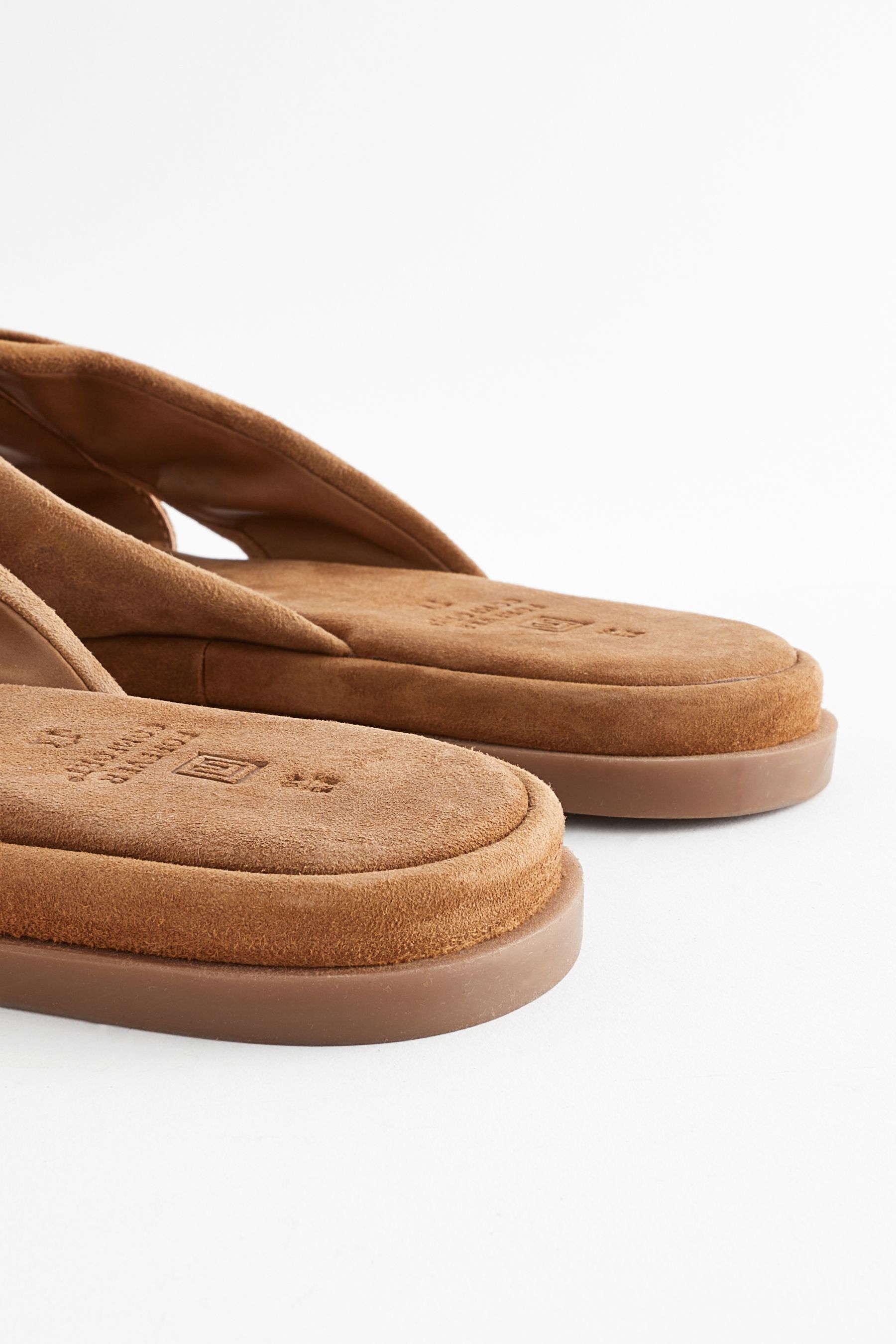 Buy Tan Brown Forever Comfort® Bow Mule Sandals from the Next UK online ...