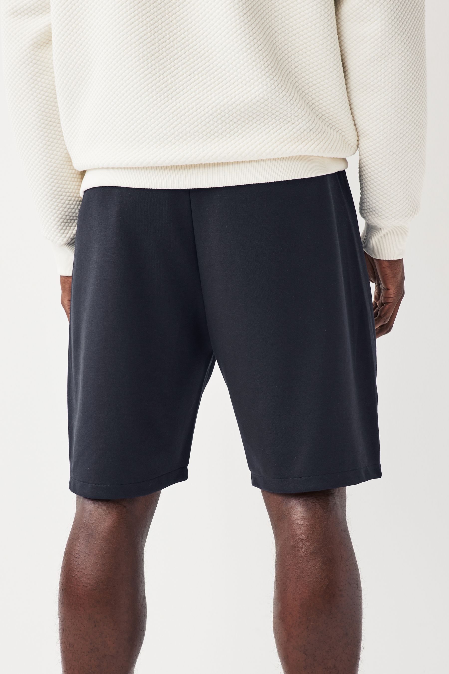 Buy Navy Blue Straight Fit Zip Pocket Jersey Shorts From The Next UK Buy Navy Blue Straight Fit Zip Pocket Jersey Shorts From The Next UK