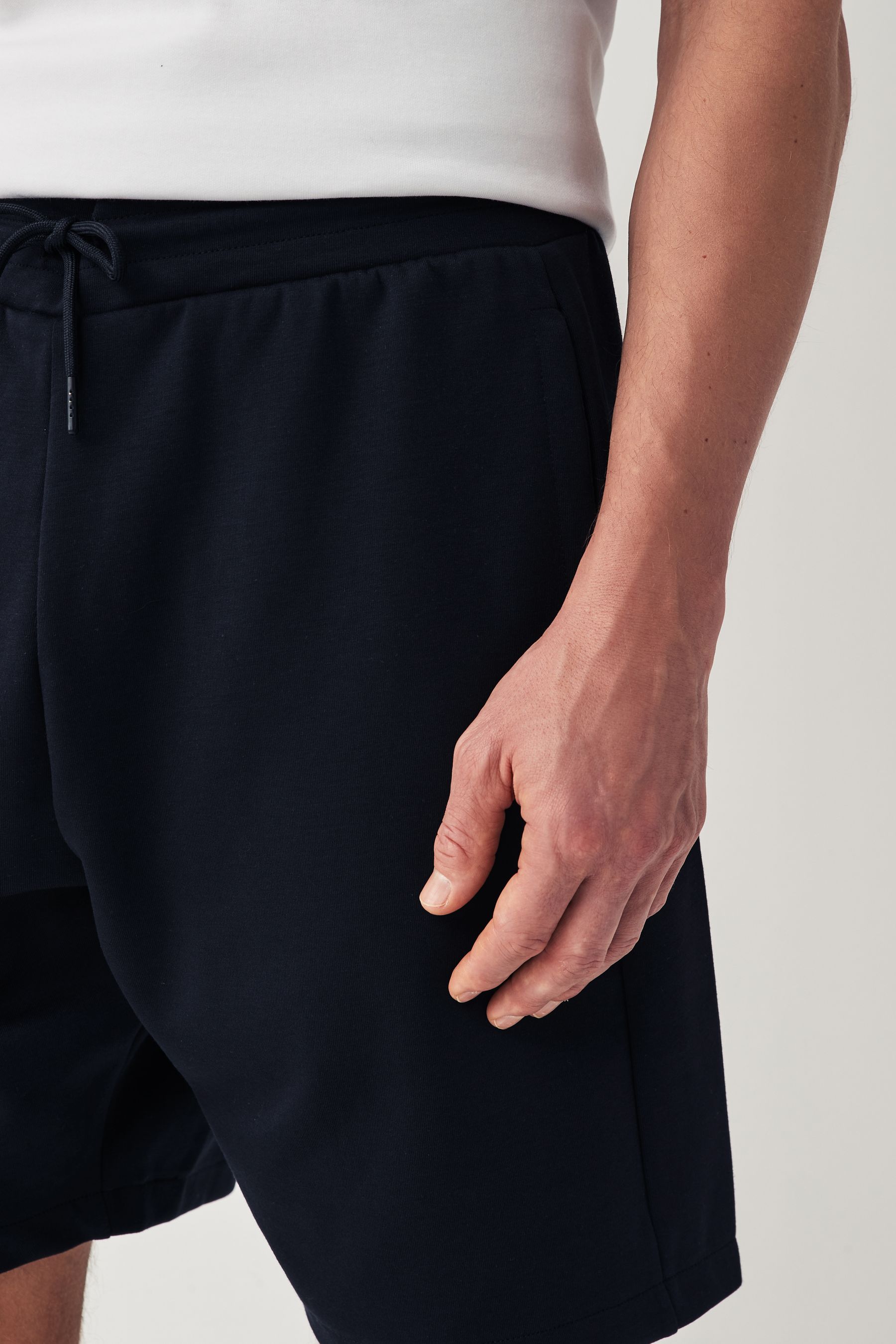 Buy Slate/Navy 2 Pack Zip Pocket Jersey Shorts from the Next UK online shop