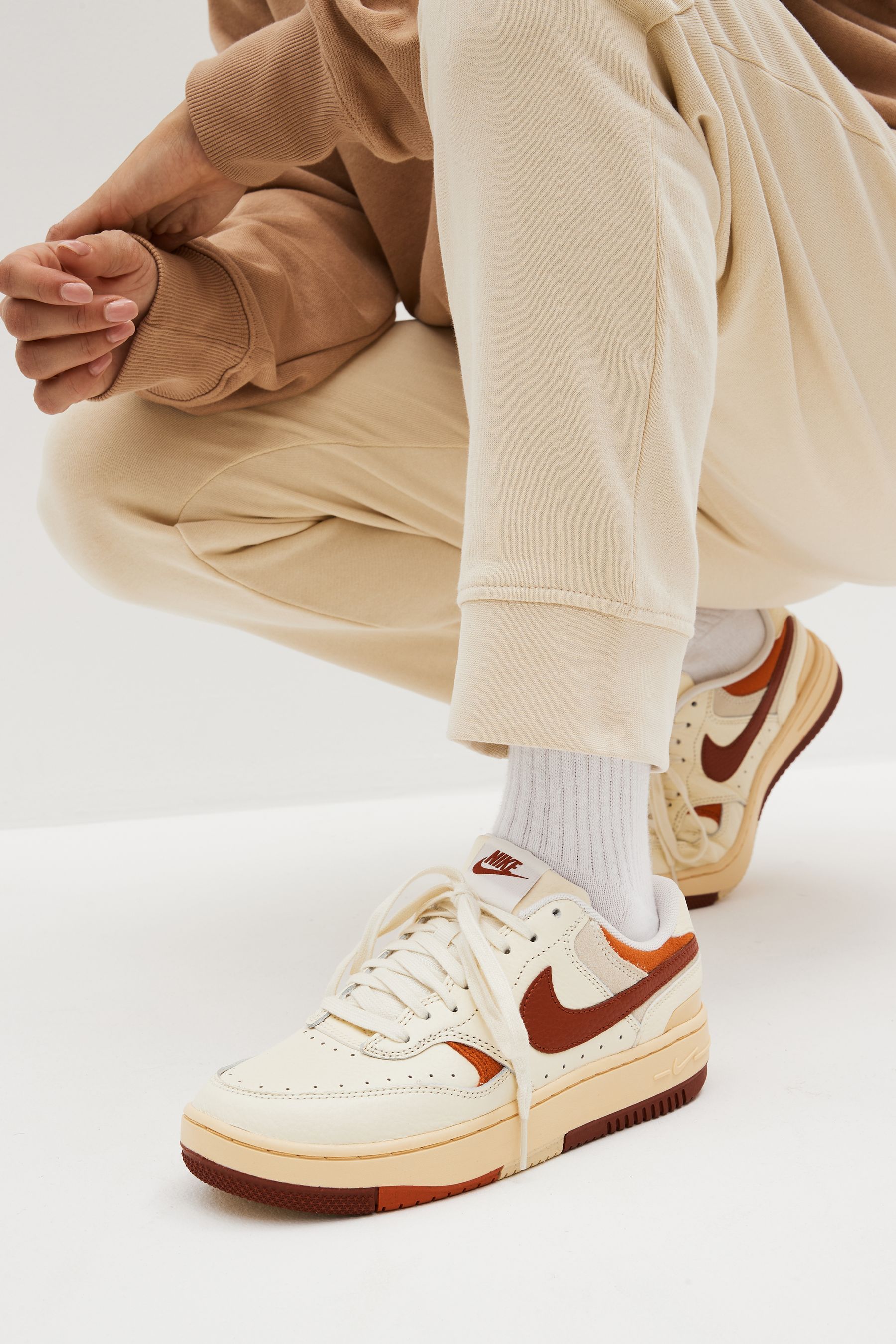 Buy Nike Cream Gamma Force Trainers from the Next UK online shop