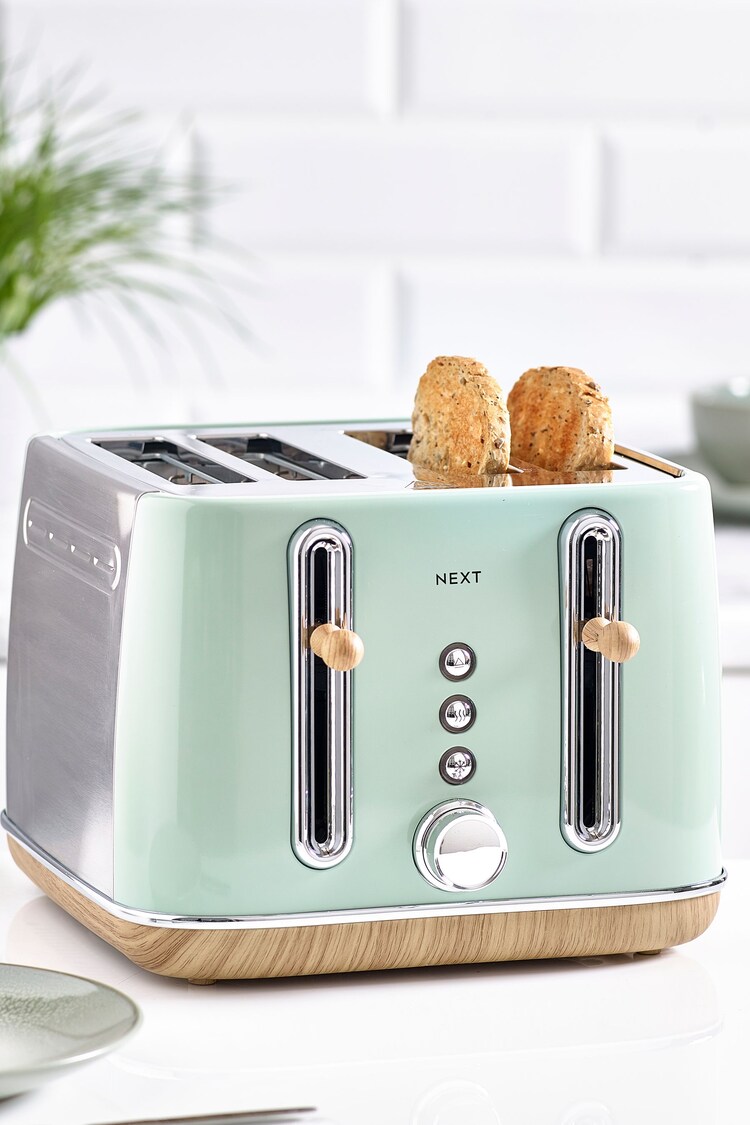 Buy Sage Green 4 Slice Malvern Toaster from the Next UK online shop