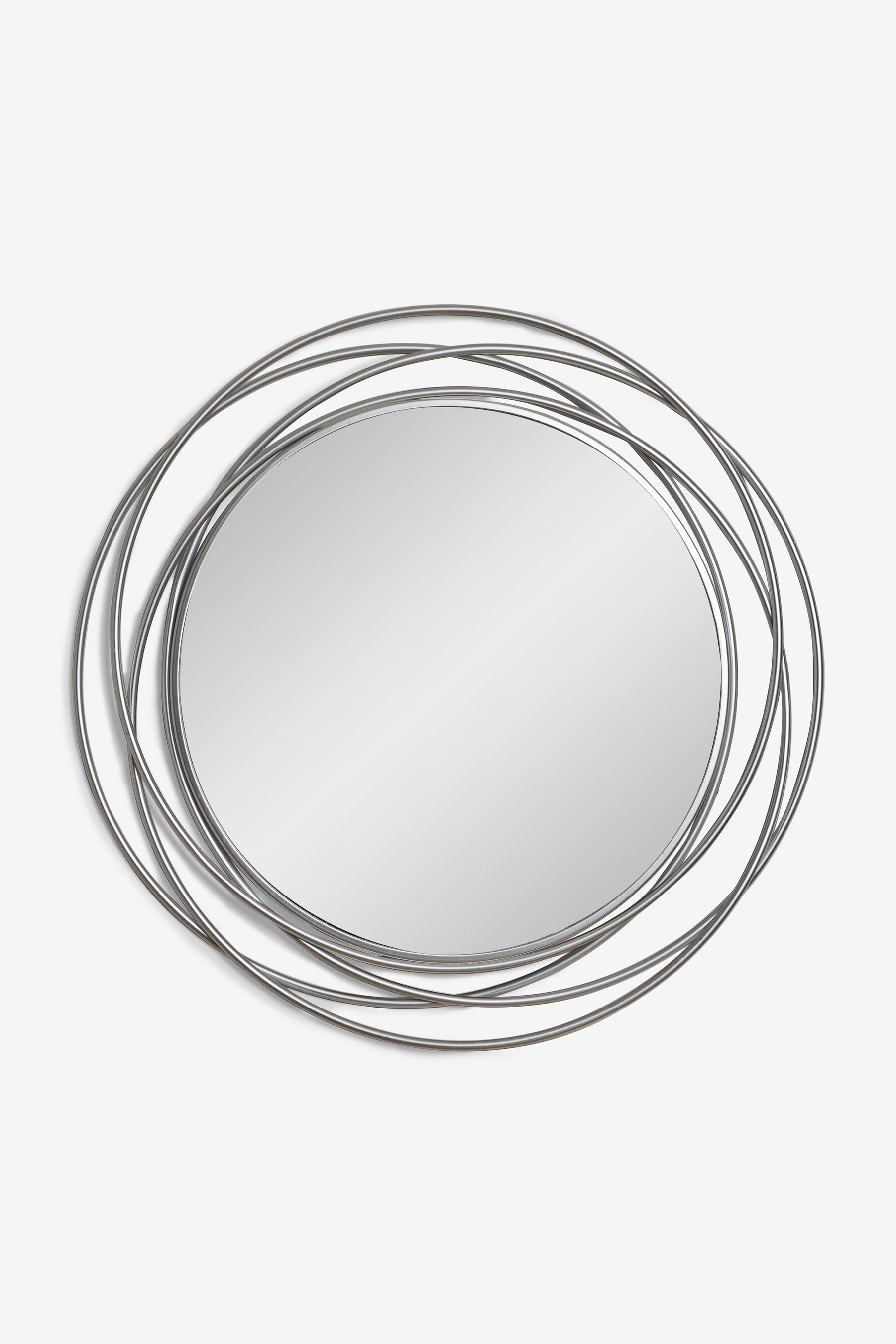 Buy Silver Contemporary Wire 60cm Wall Mirror from the Next UK online shop
