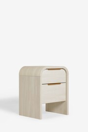 Buy Light Natural Mia Oak Effect Bedside Table from the Next UK online shop