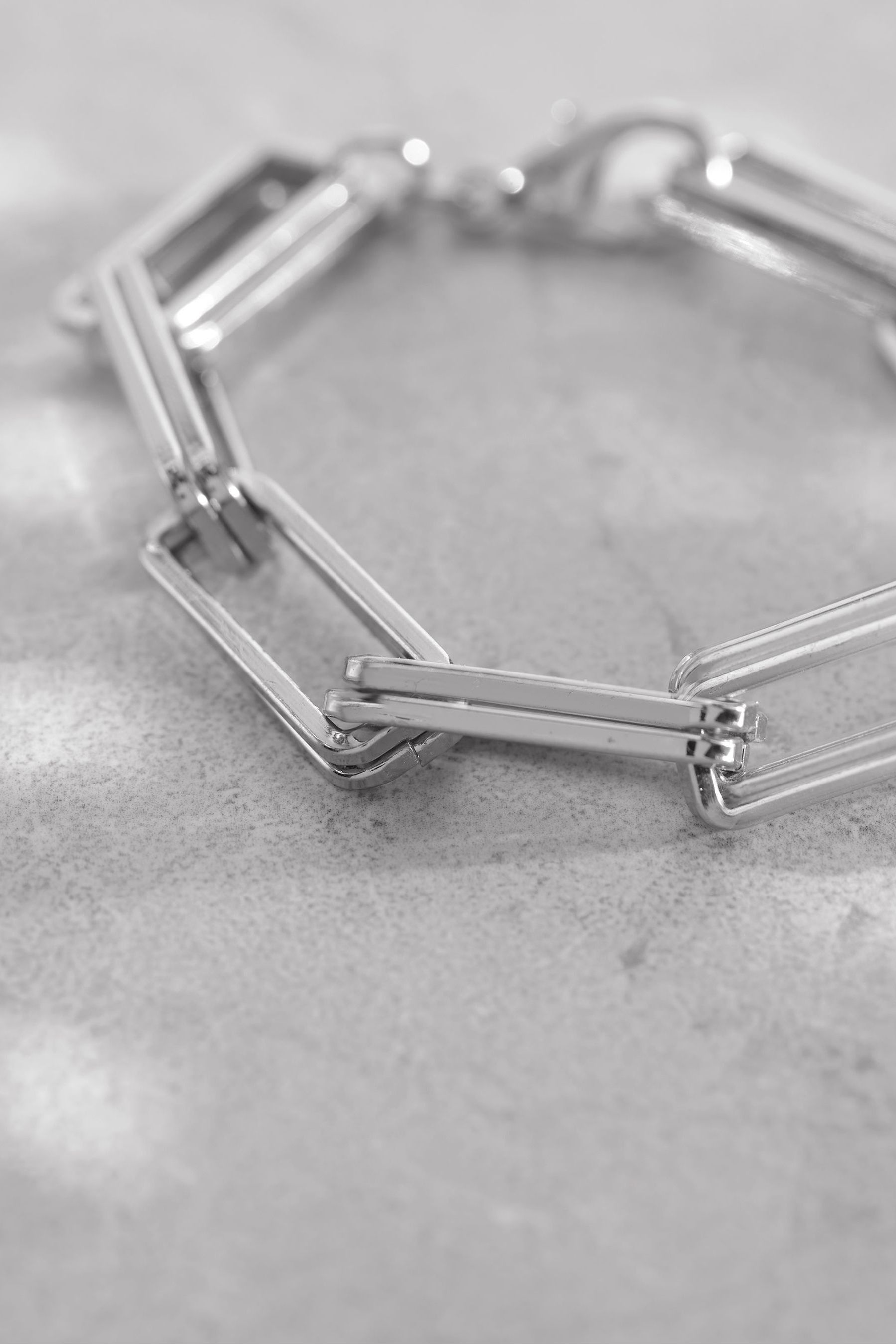 Buy Mint Velvet Silver Tone Square Bracelet from the Next UK online shop
