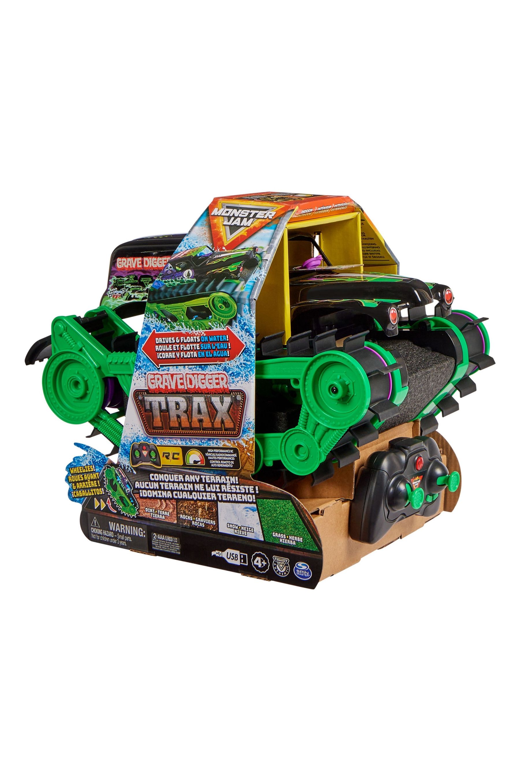 Buy Monster Jam Grave Digger Trax from the Next UK online shop