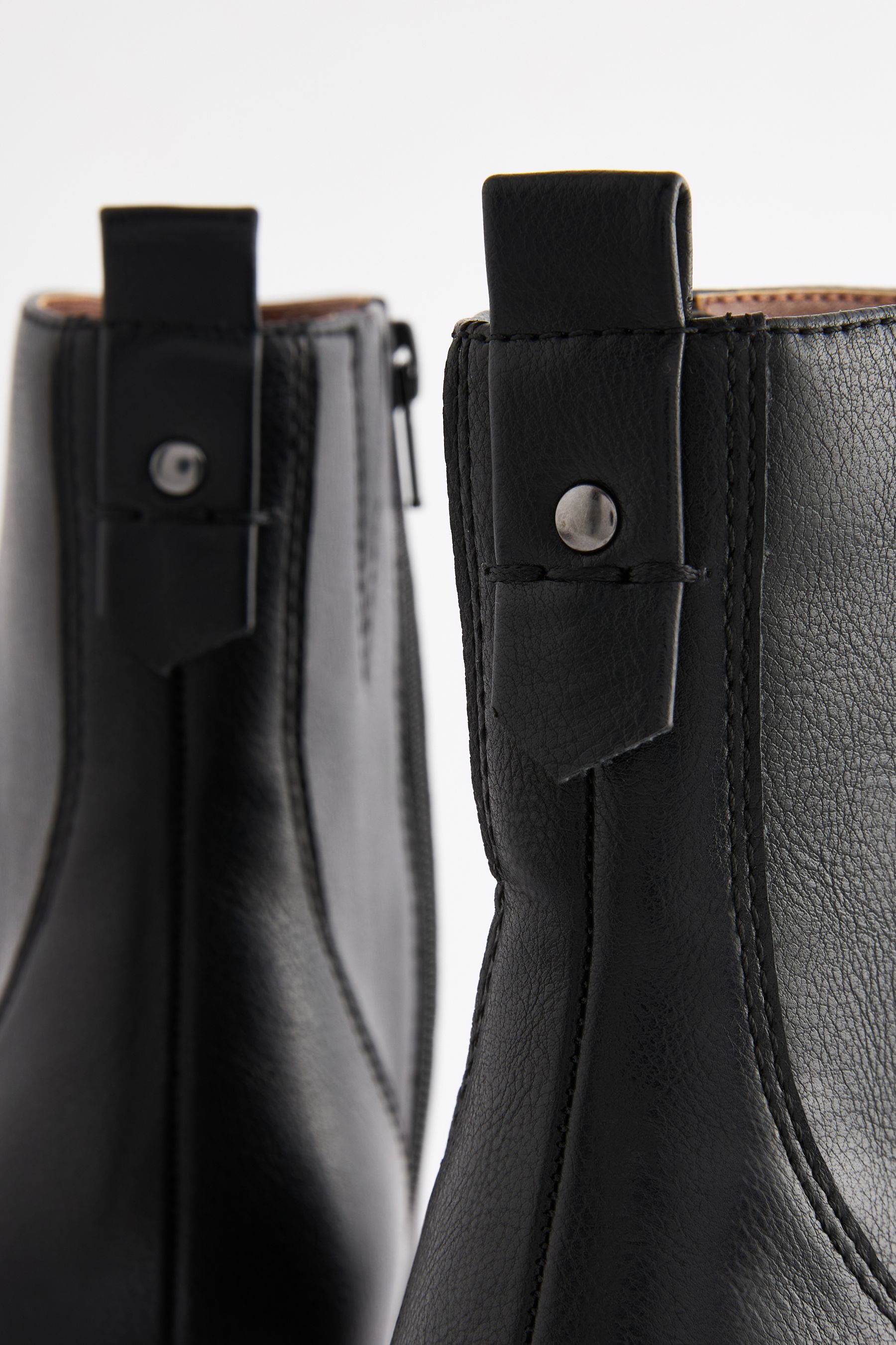 Buy Black Tumbled Standard/Wide Fit Forever Comfort® Cowboy Western ...