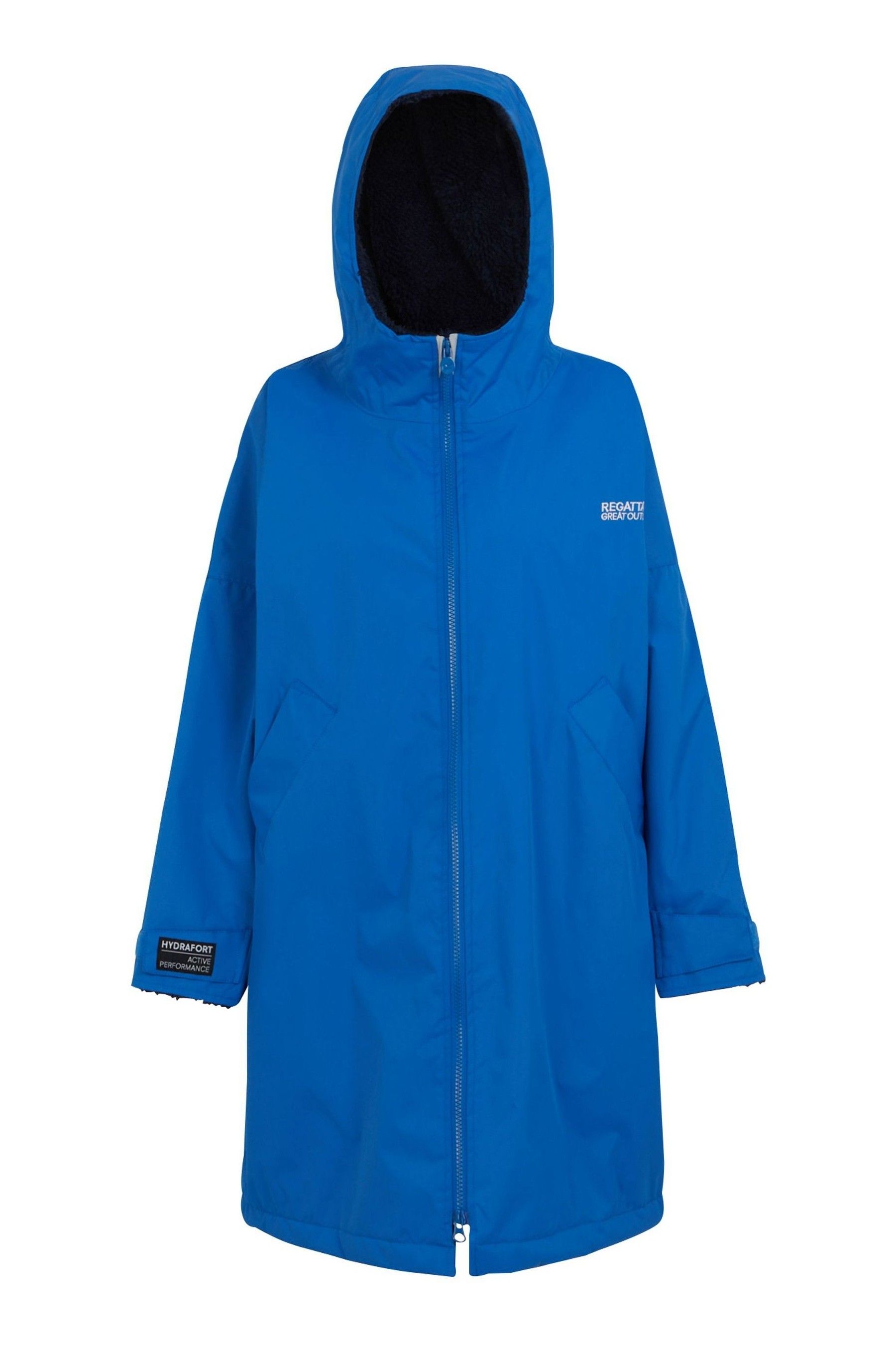 Buy Regatta Blue Junior Waterproof Fleece Lined Changing Robe from the ...