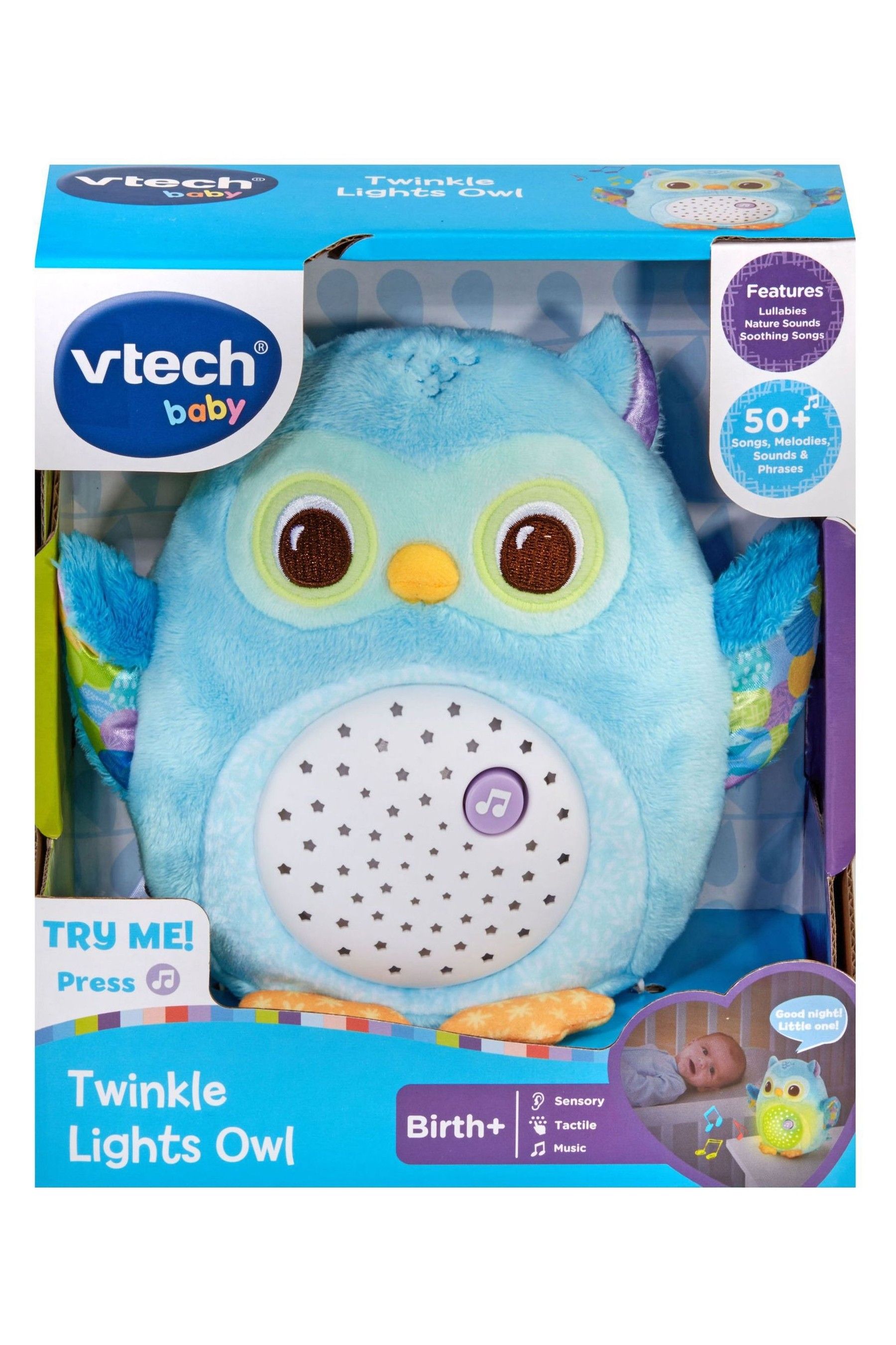 Buy VTech Blue Twinkle Lights Owl from the Next UK online shop