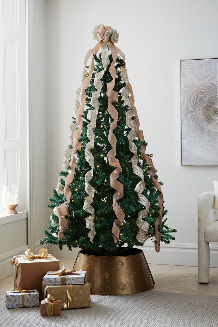 Buy Gold Bow Christmas Tree Topper from the Next UK online shop